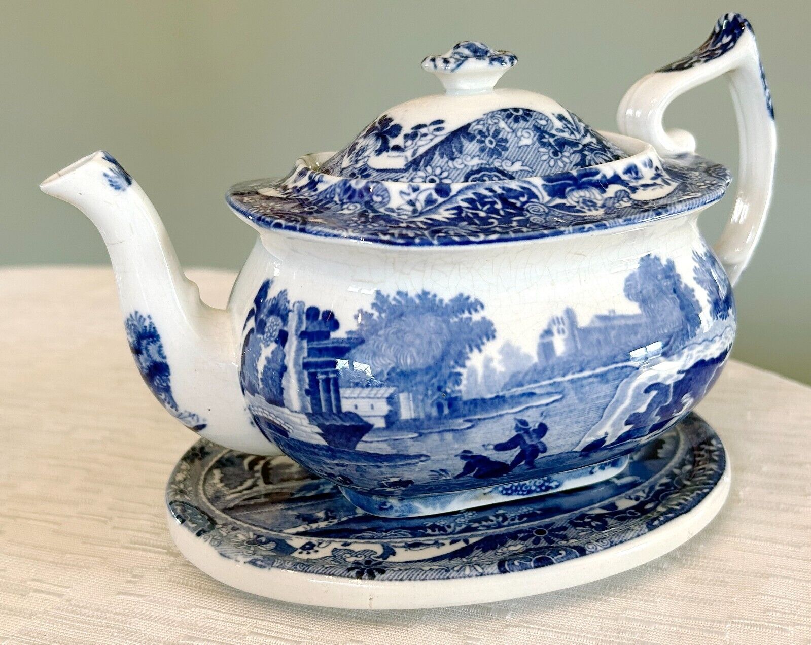 Blue Transferware