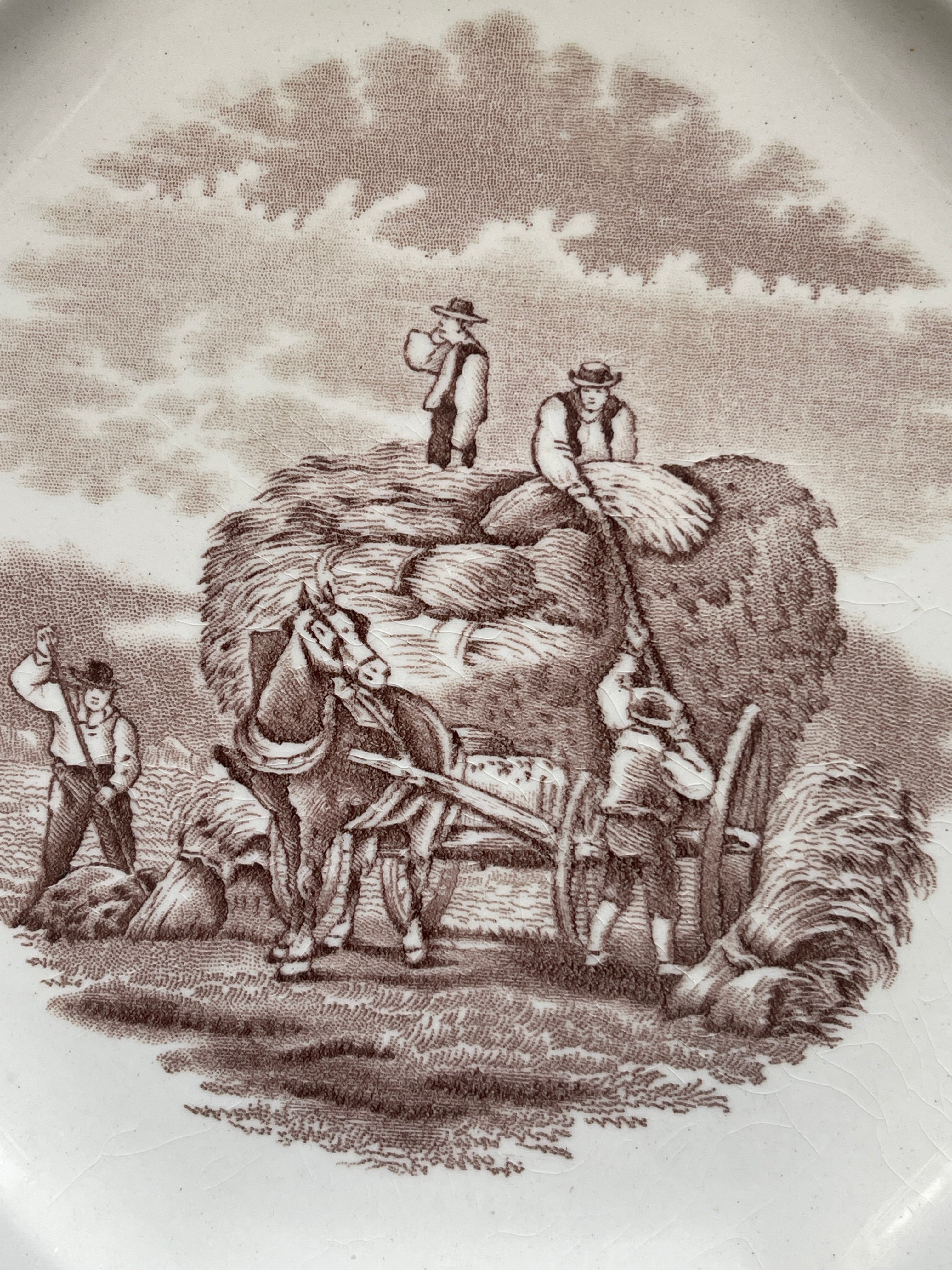 Brown Transferware