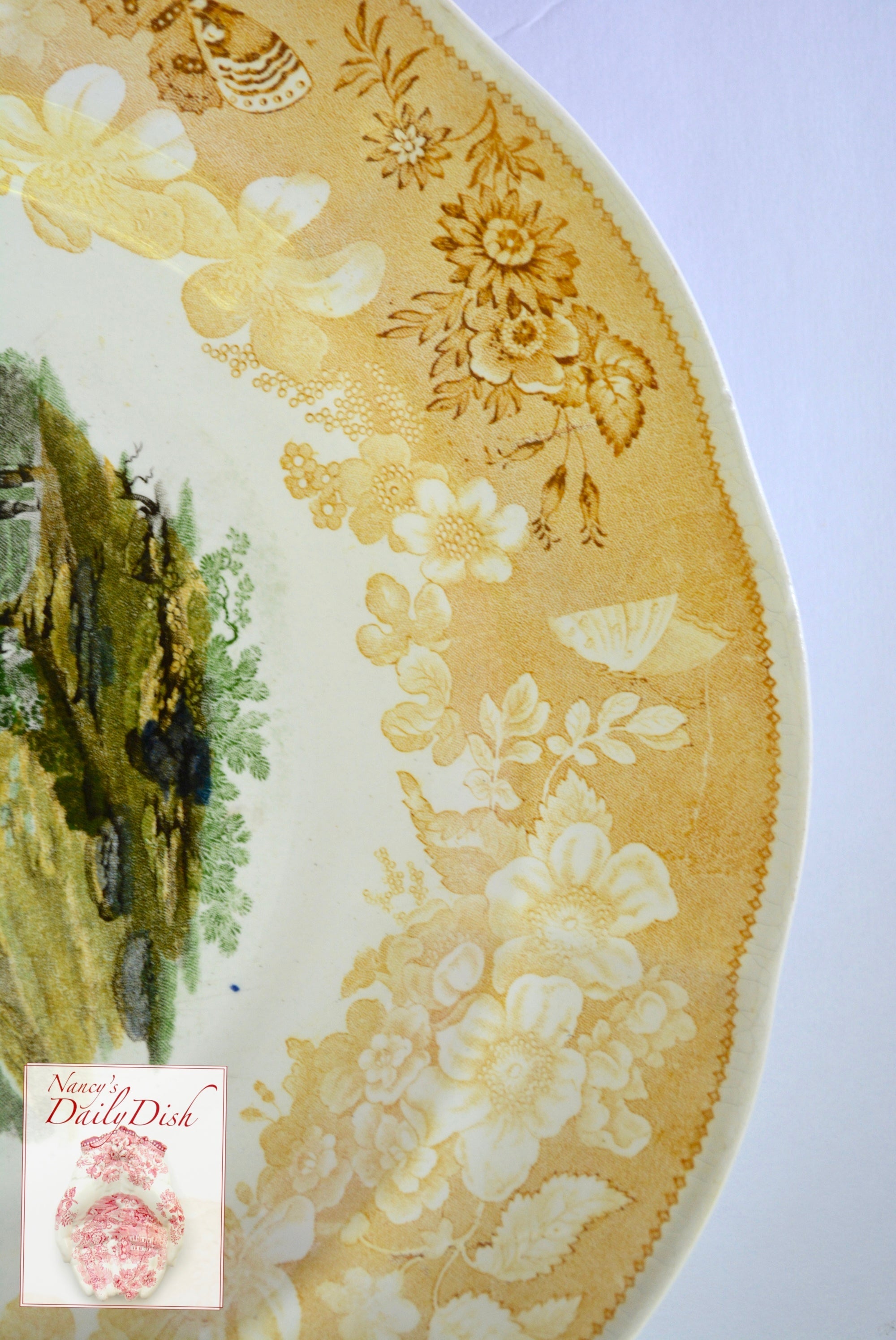 Bi-Color Transferware