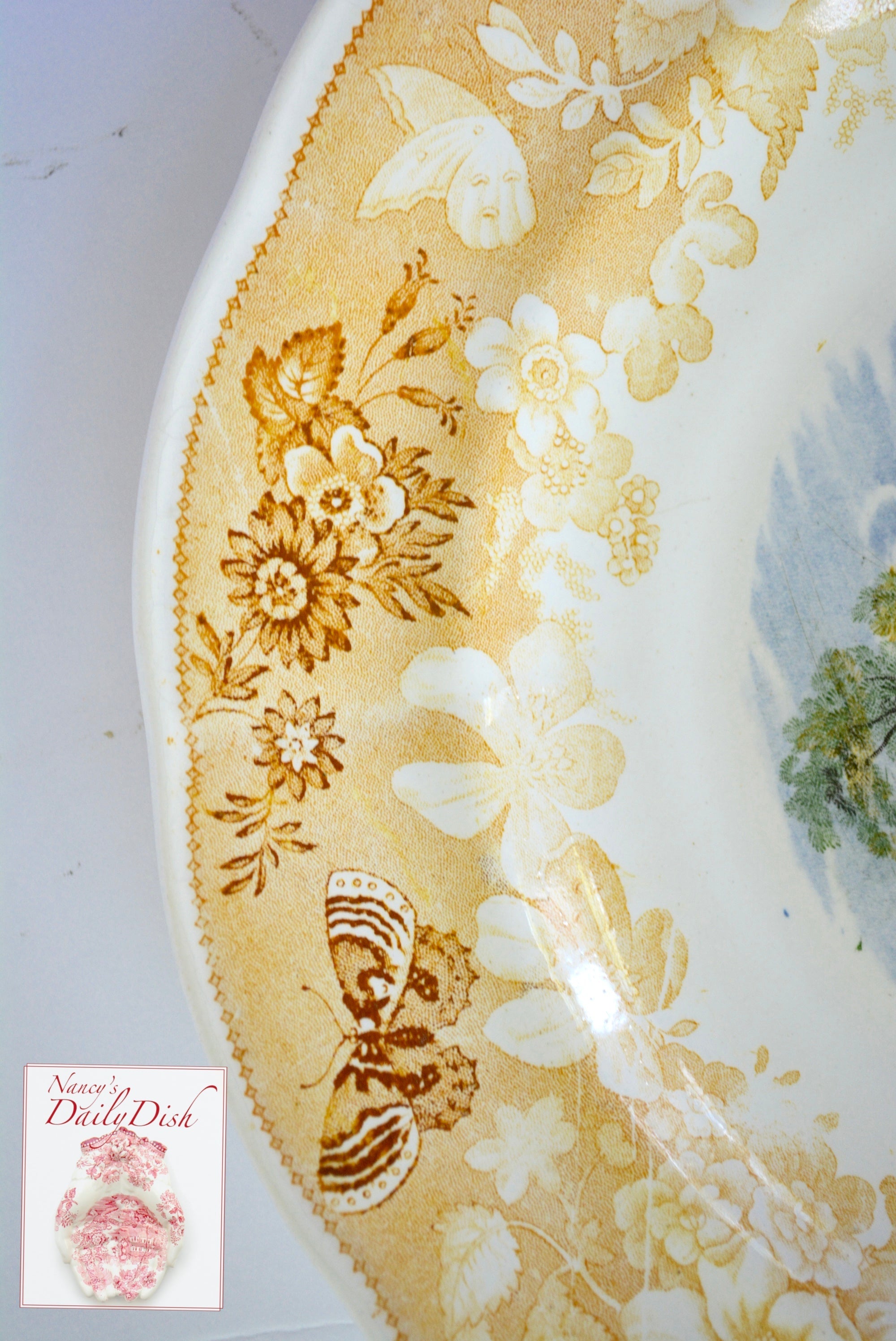 Bi-Color Transferware