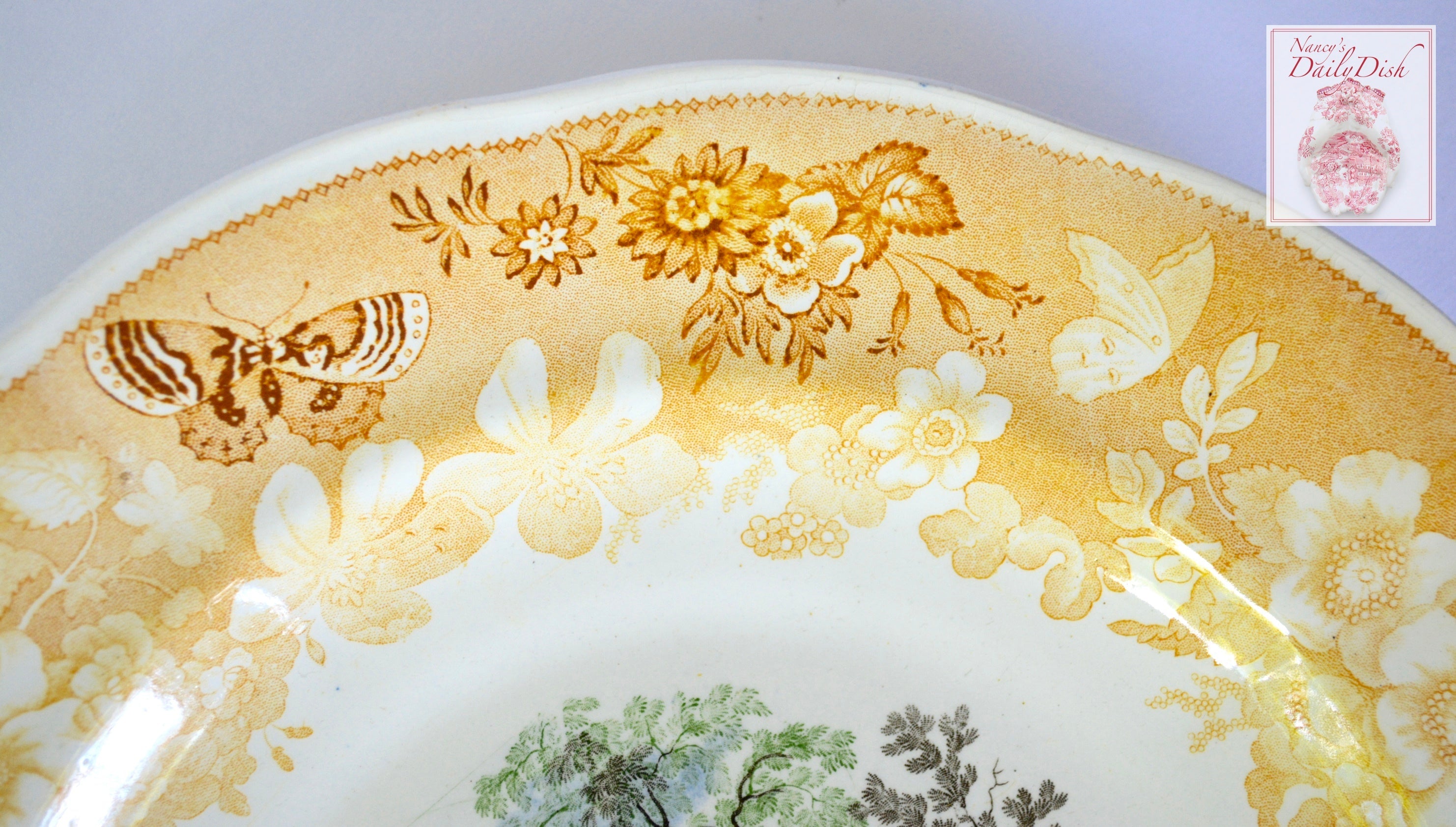 Bi-Color Transferware