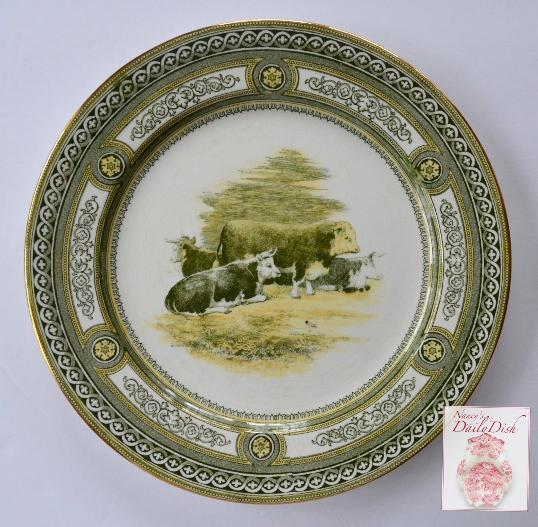 Green Transferware