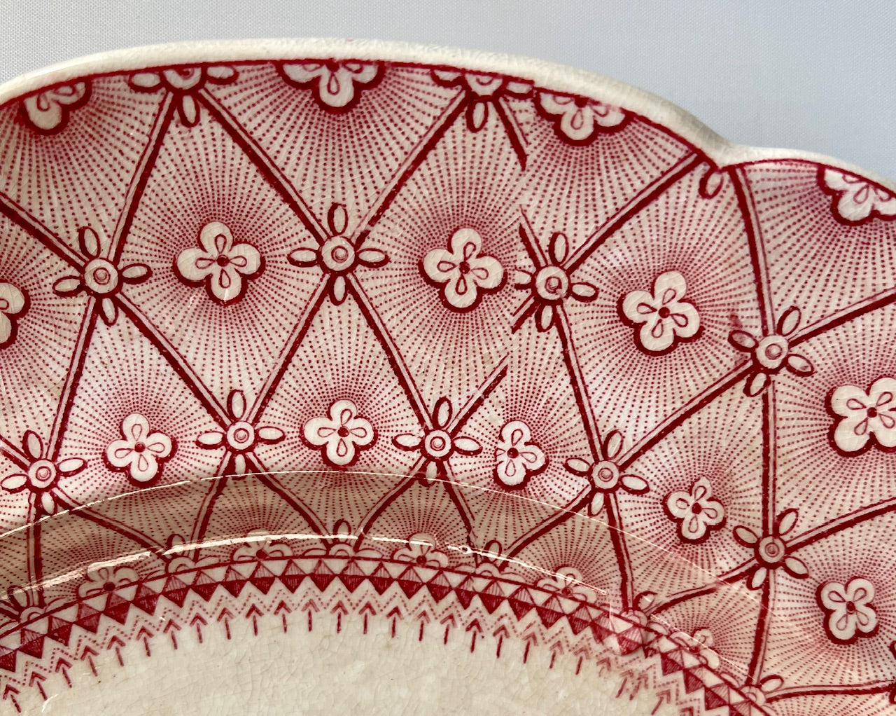 Red Transferware