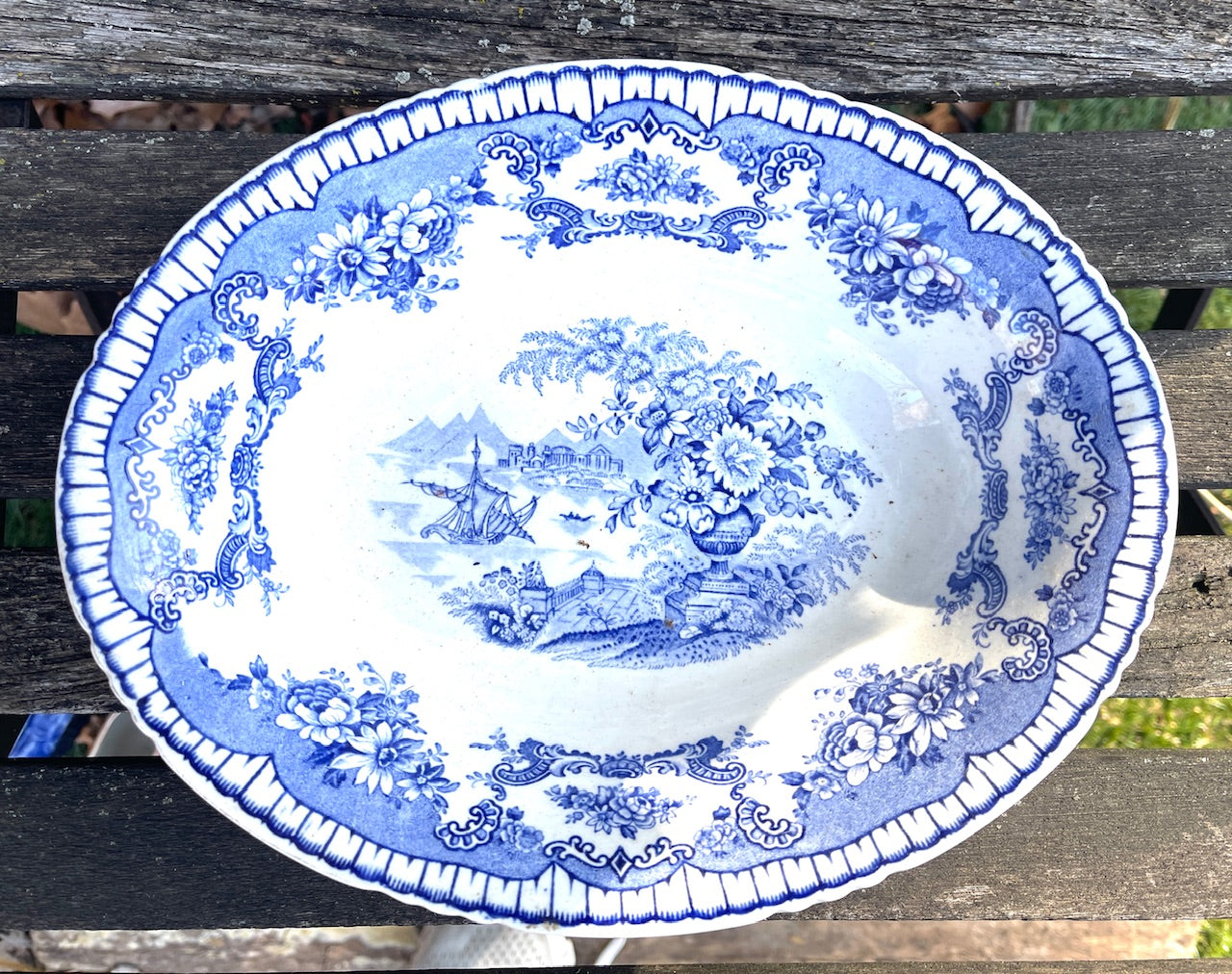 Blue Transferware