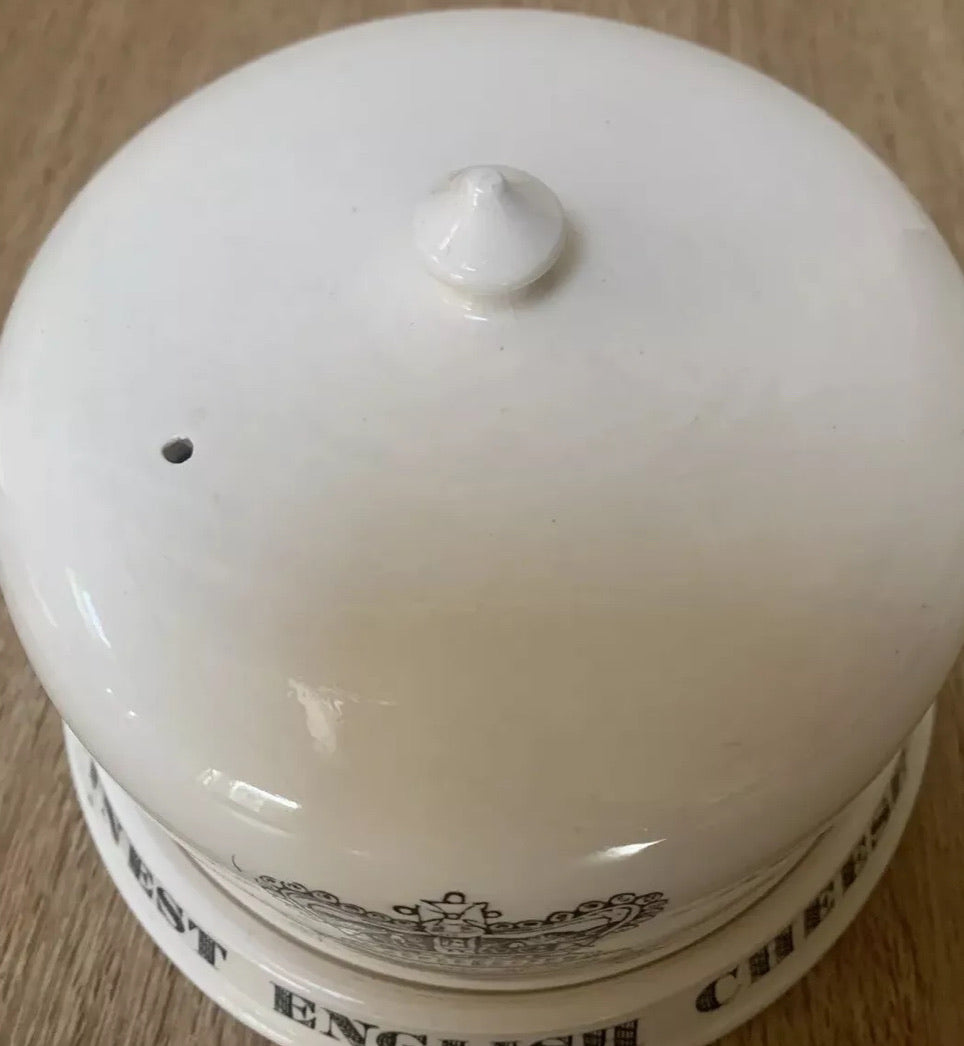 Vintage Spode Black & White Toile Transferware Plate Cows Copeland Rur