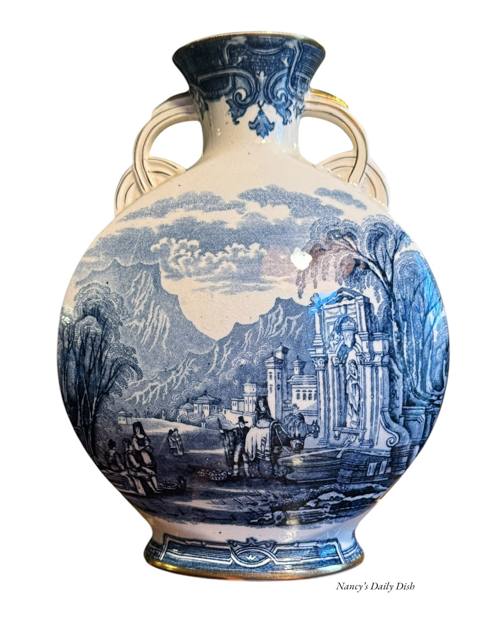 Blue Transferware