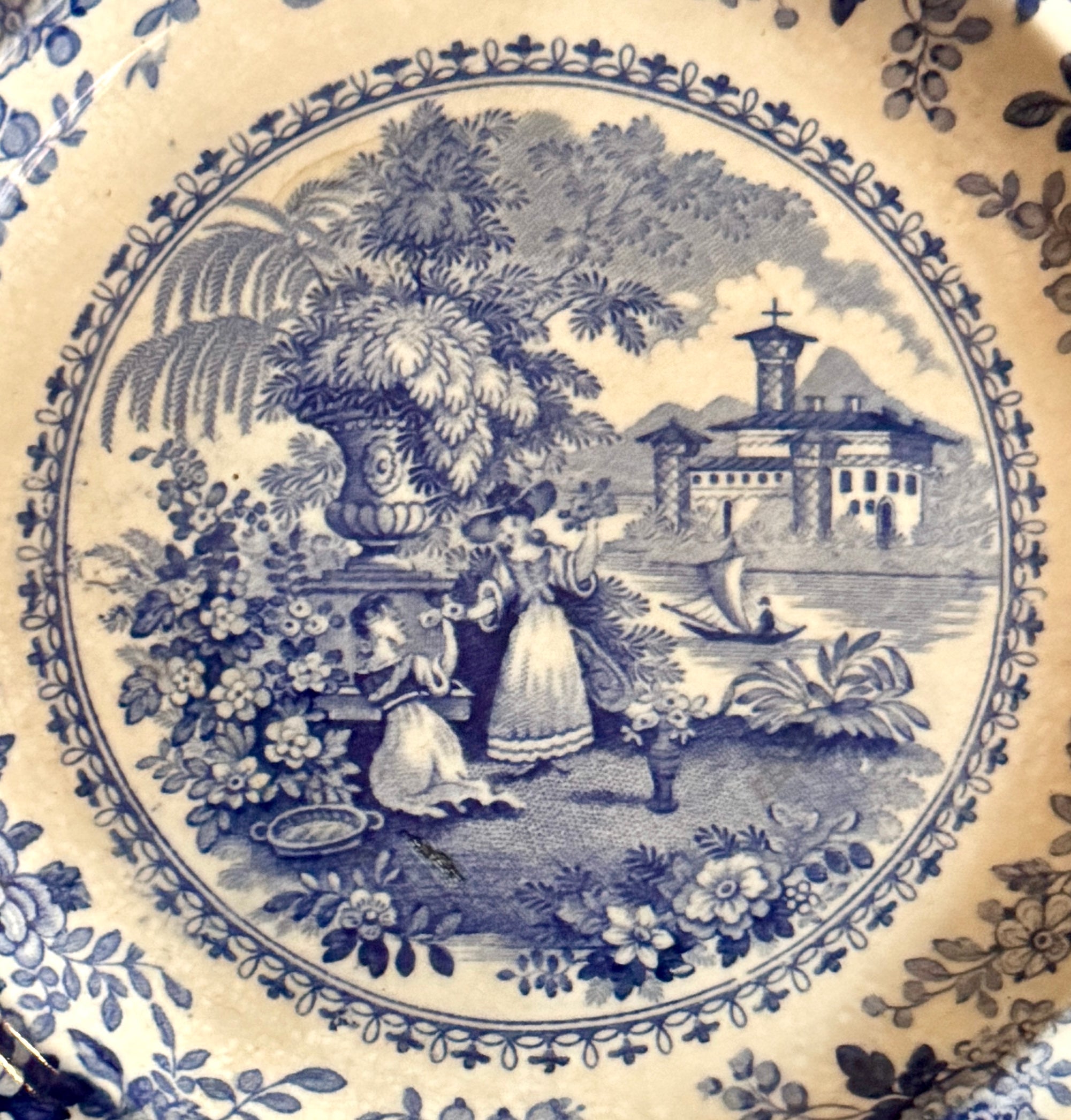 Blue Transferware