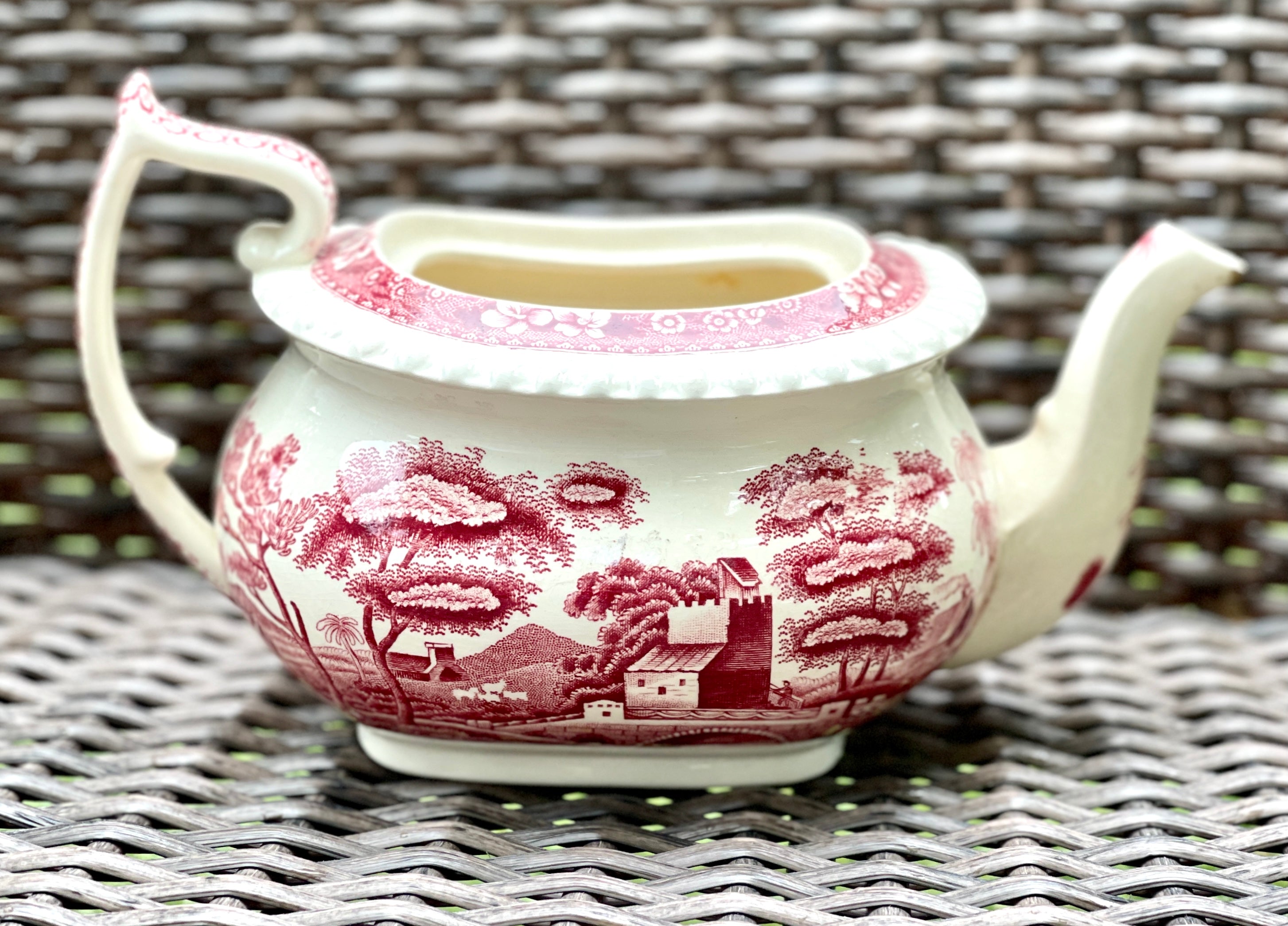 Red Transferware