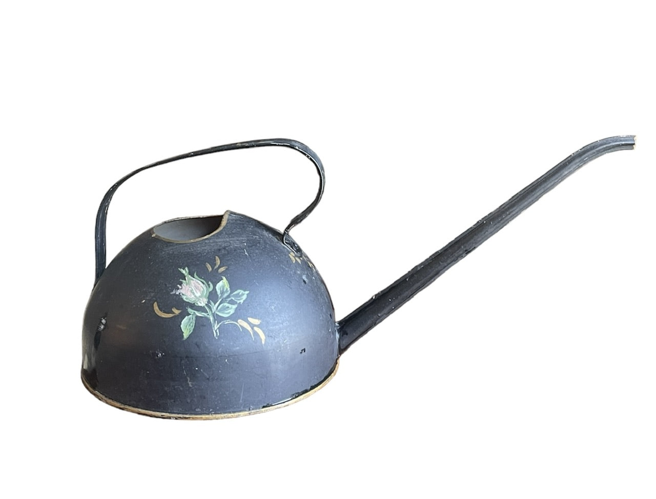 Pair of Small Vintage English Staffordshire Rabbit Figurines on Cobalt