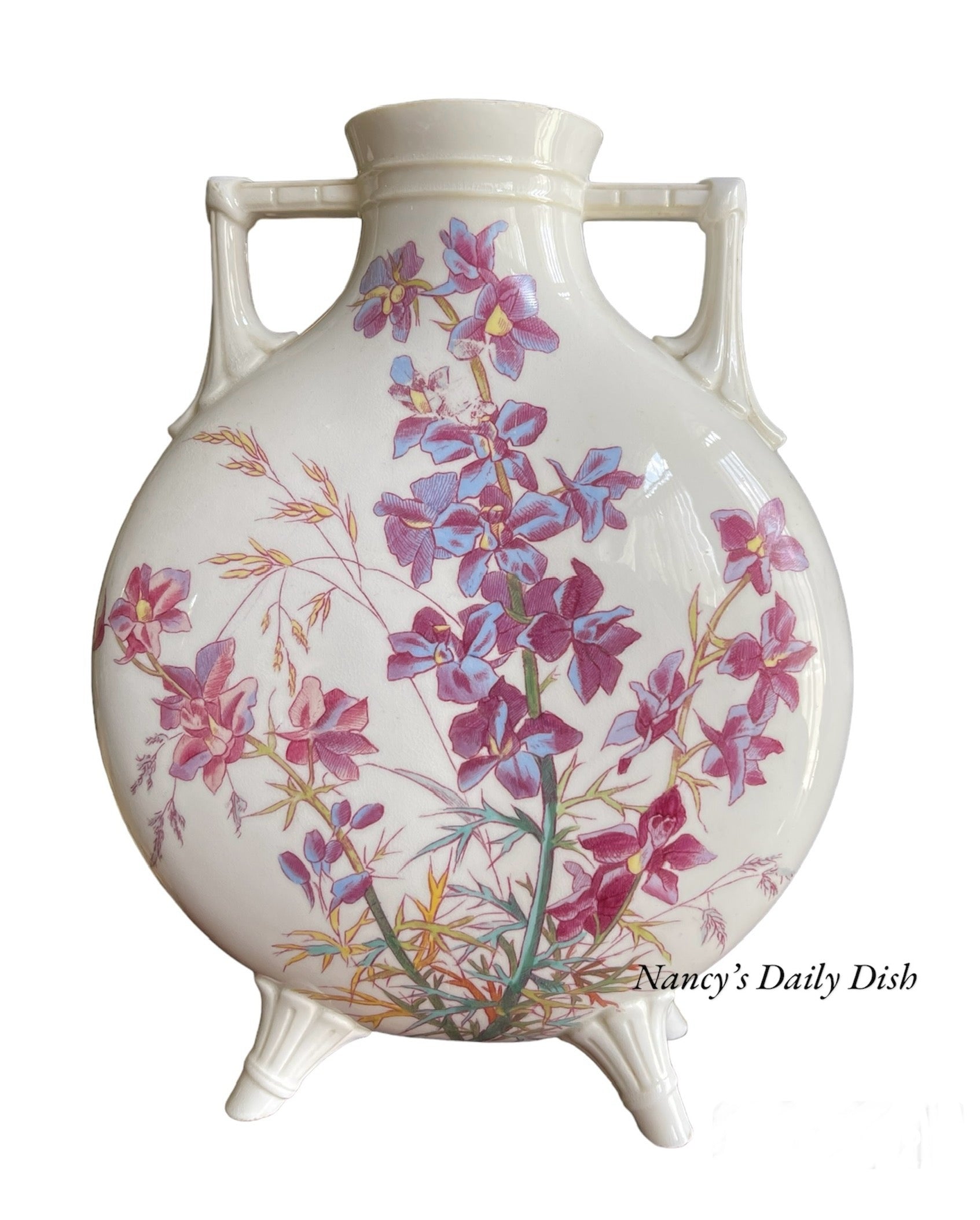 Purple Transferware