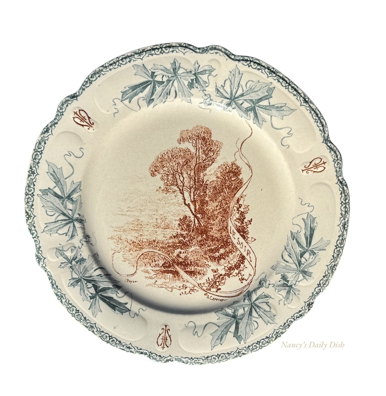 Blue Transferware
