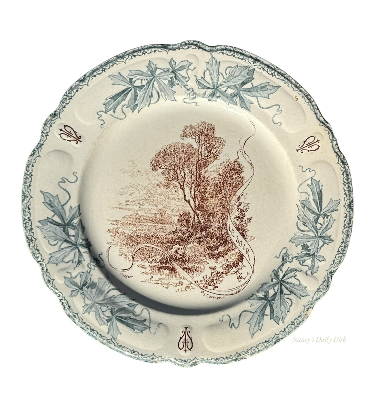 Blue Transferware