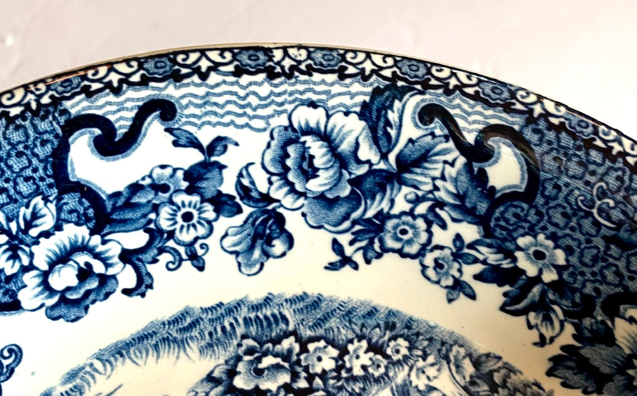 Blue Transferware