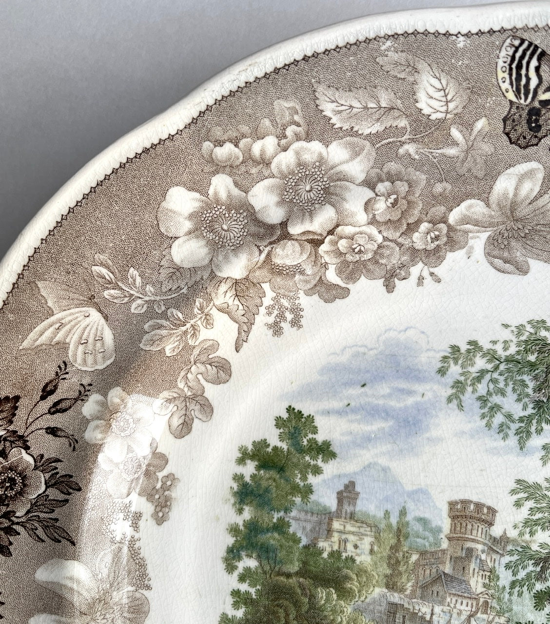 Brown Transferware