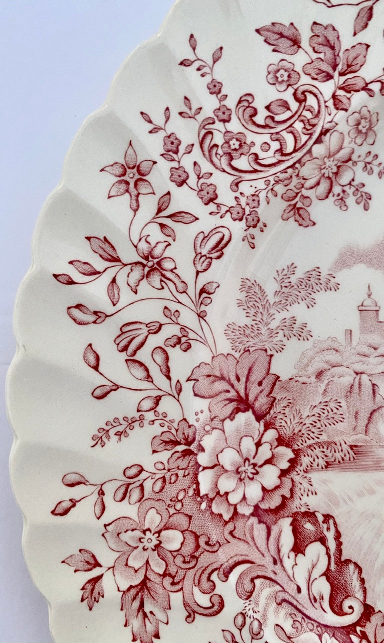 Red Transferware