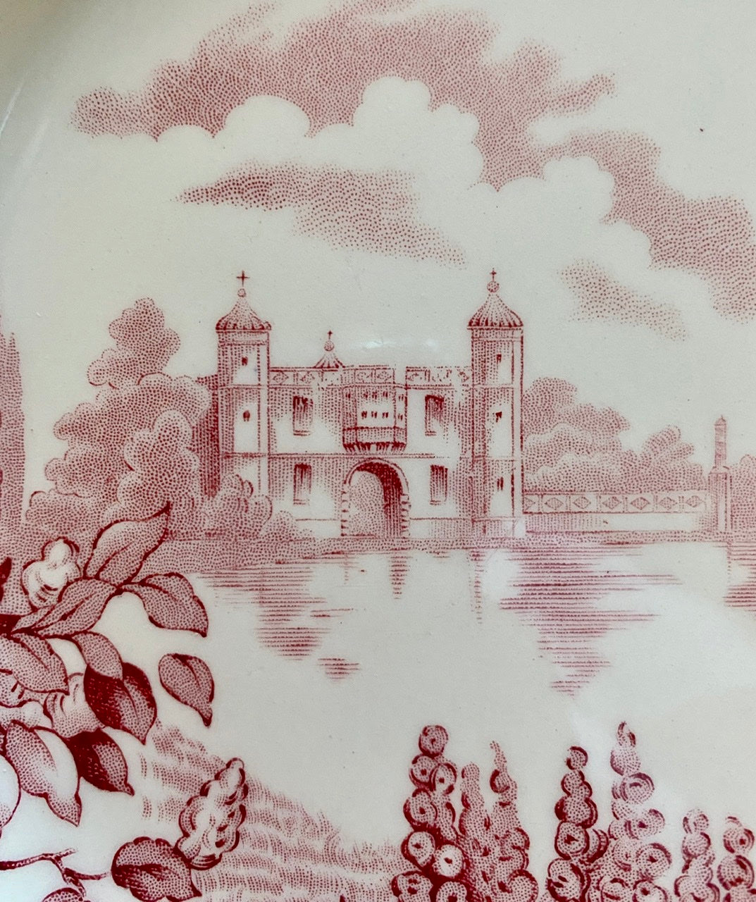 Red Transferware