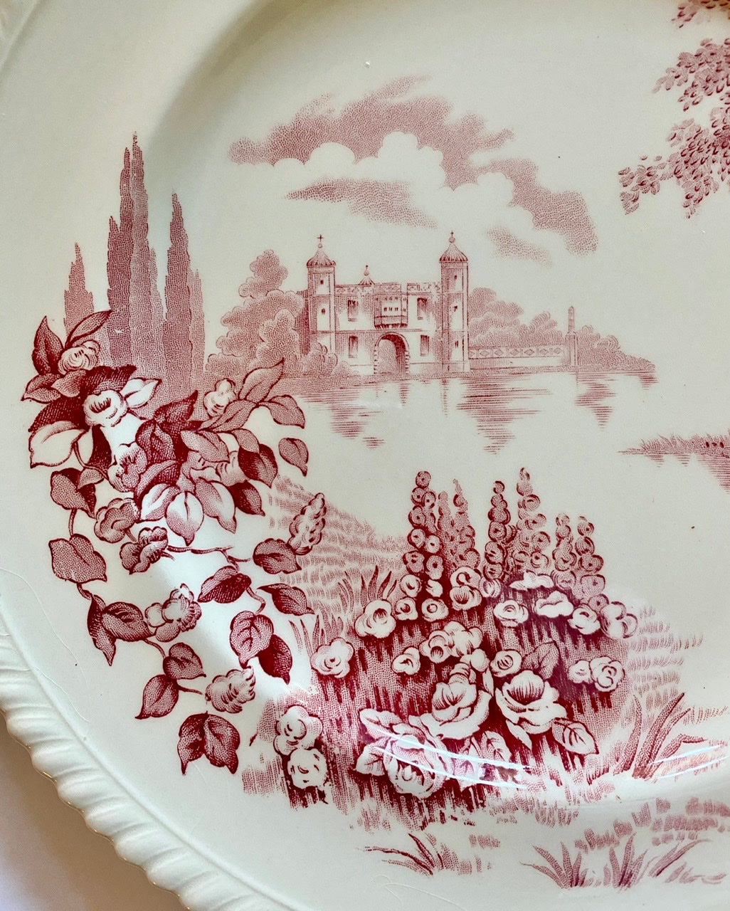 Red Transferware
