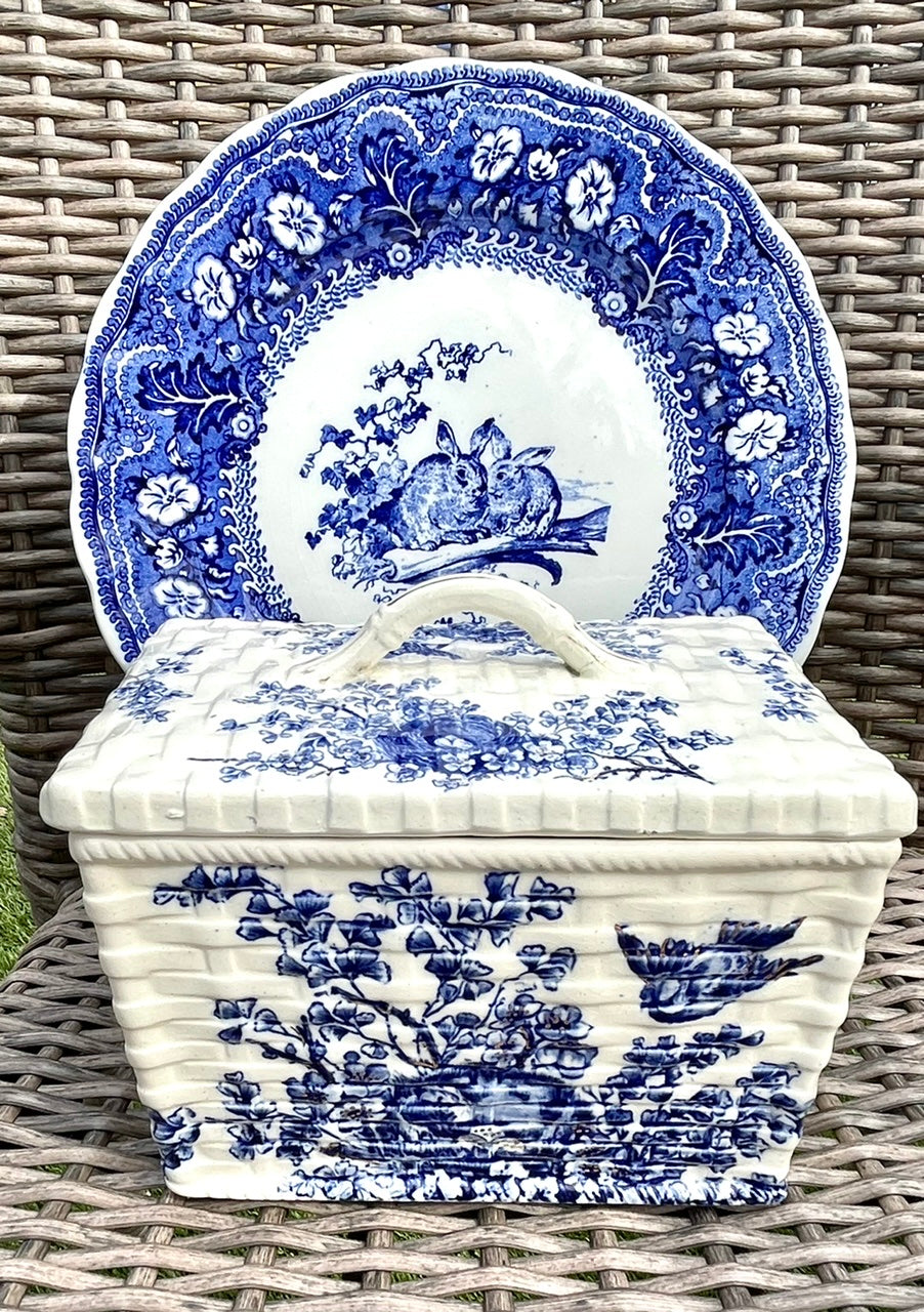 Blue Transferware