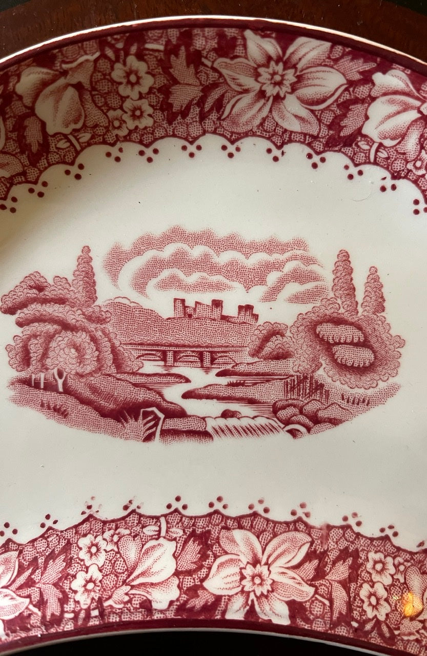 Red Transferware