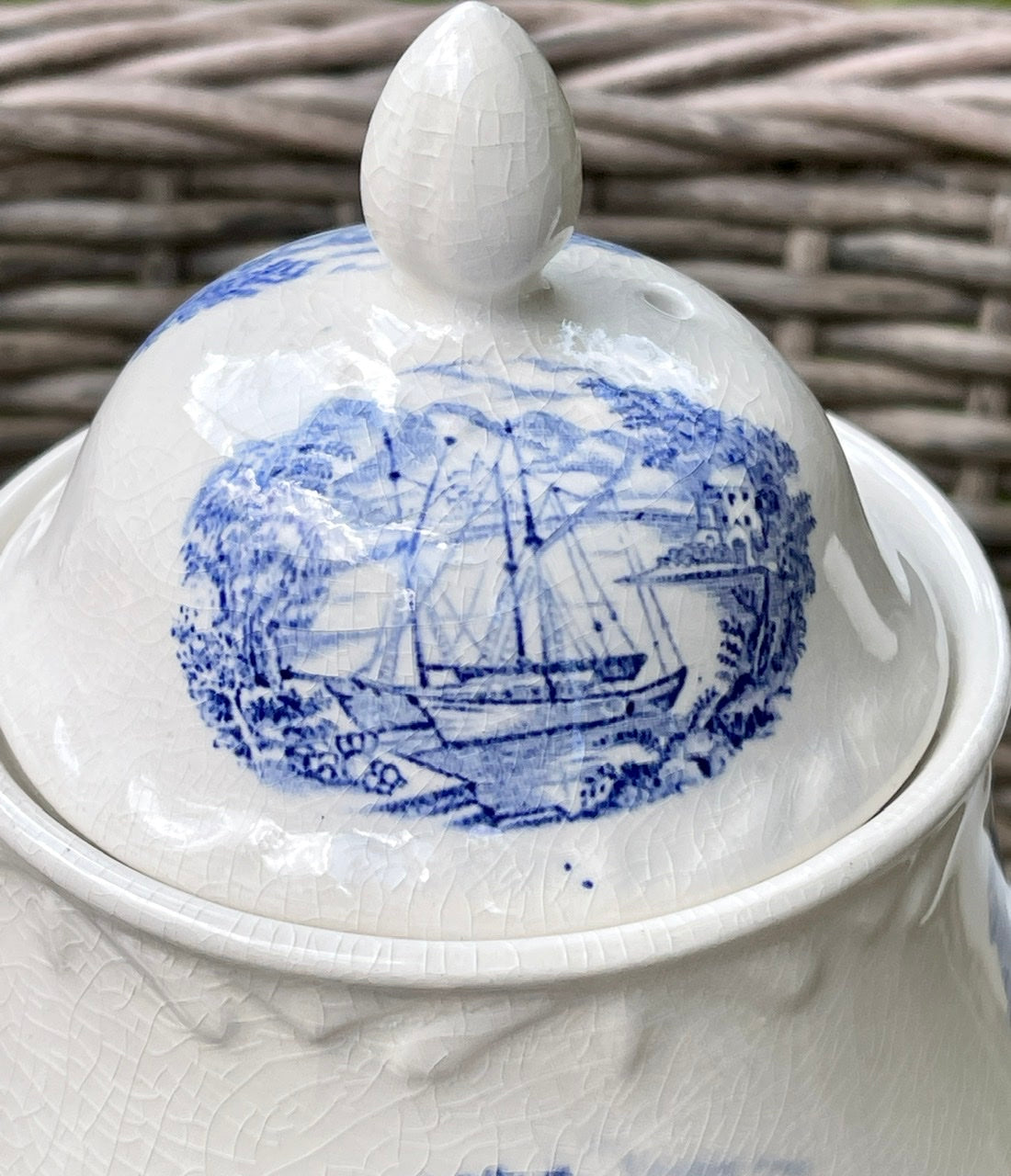 Blue Transferware