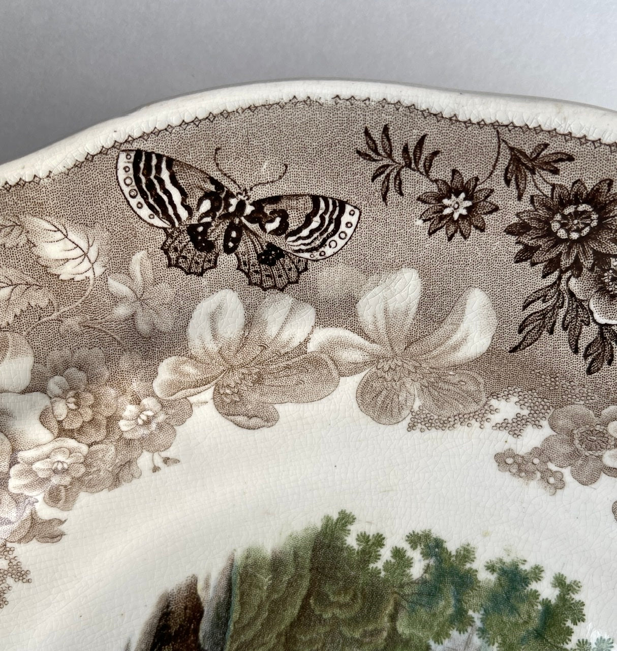 Brown Transferware