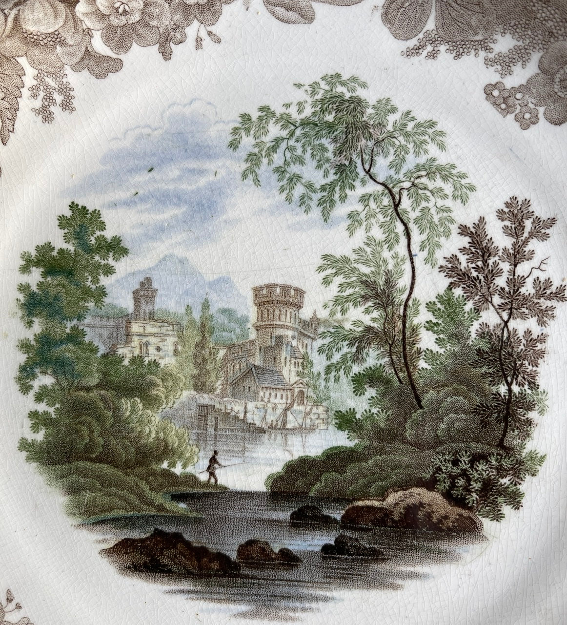 Brown Transferware