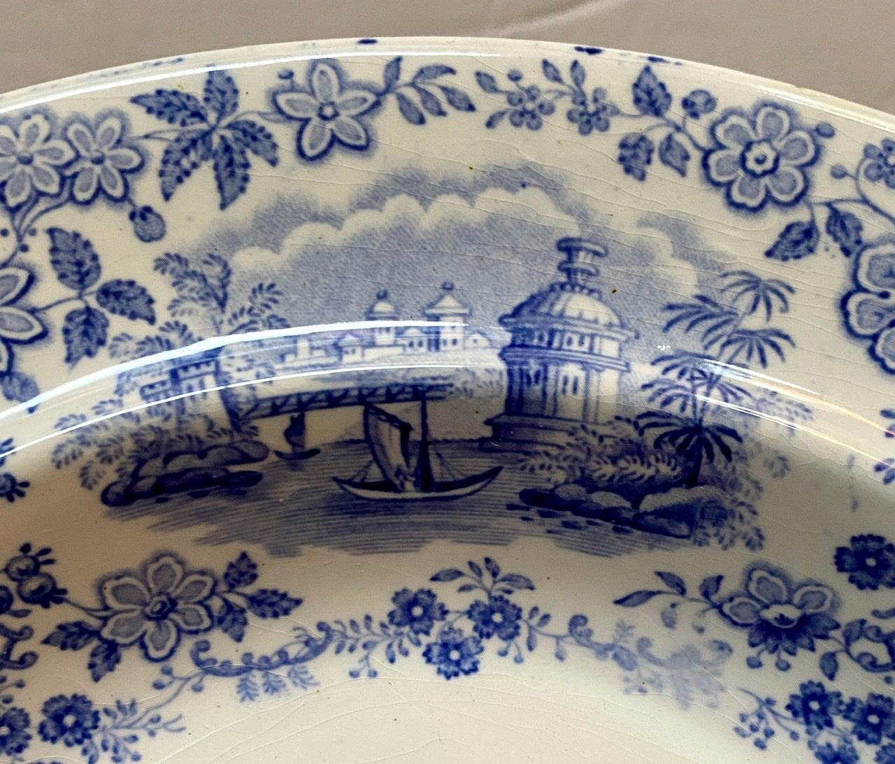 Blue Transferware