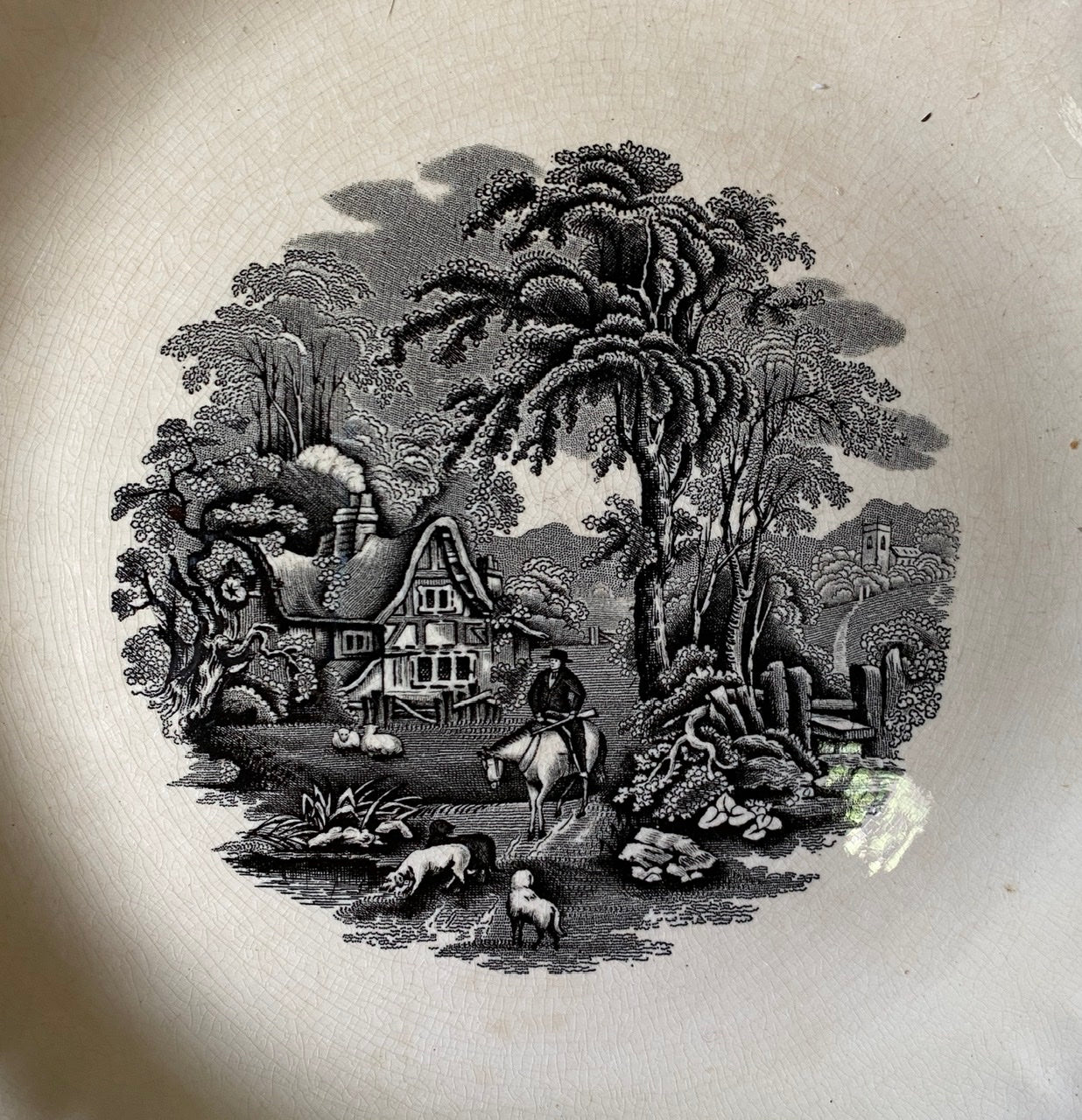 Black Transferware