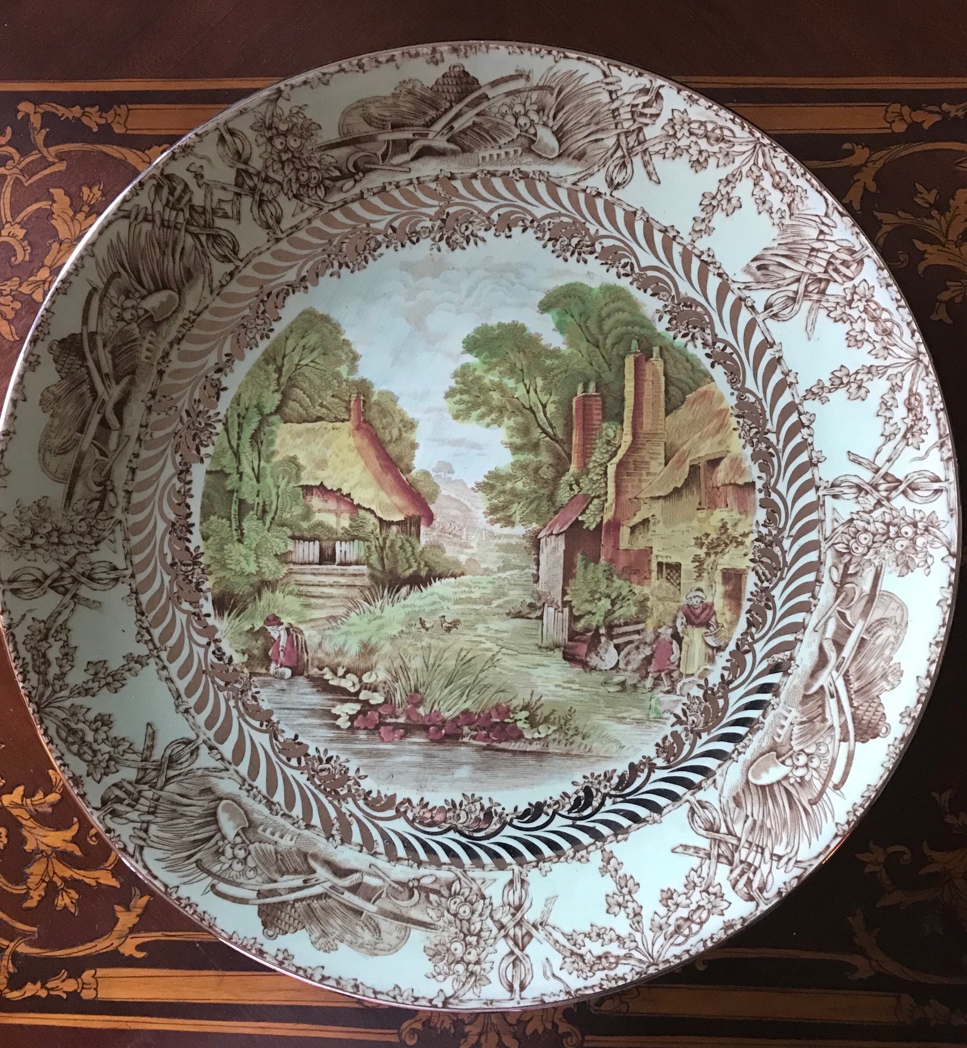 Brown Transferware