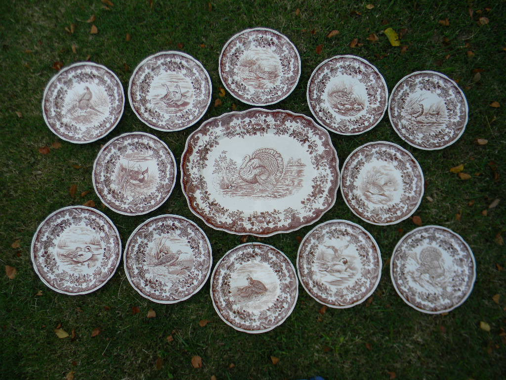 Brown Transferware