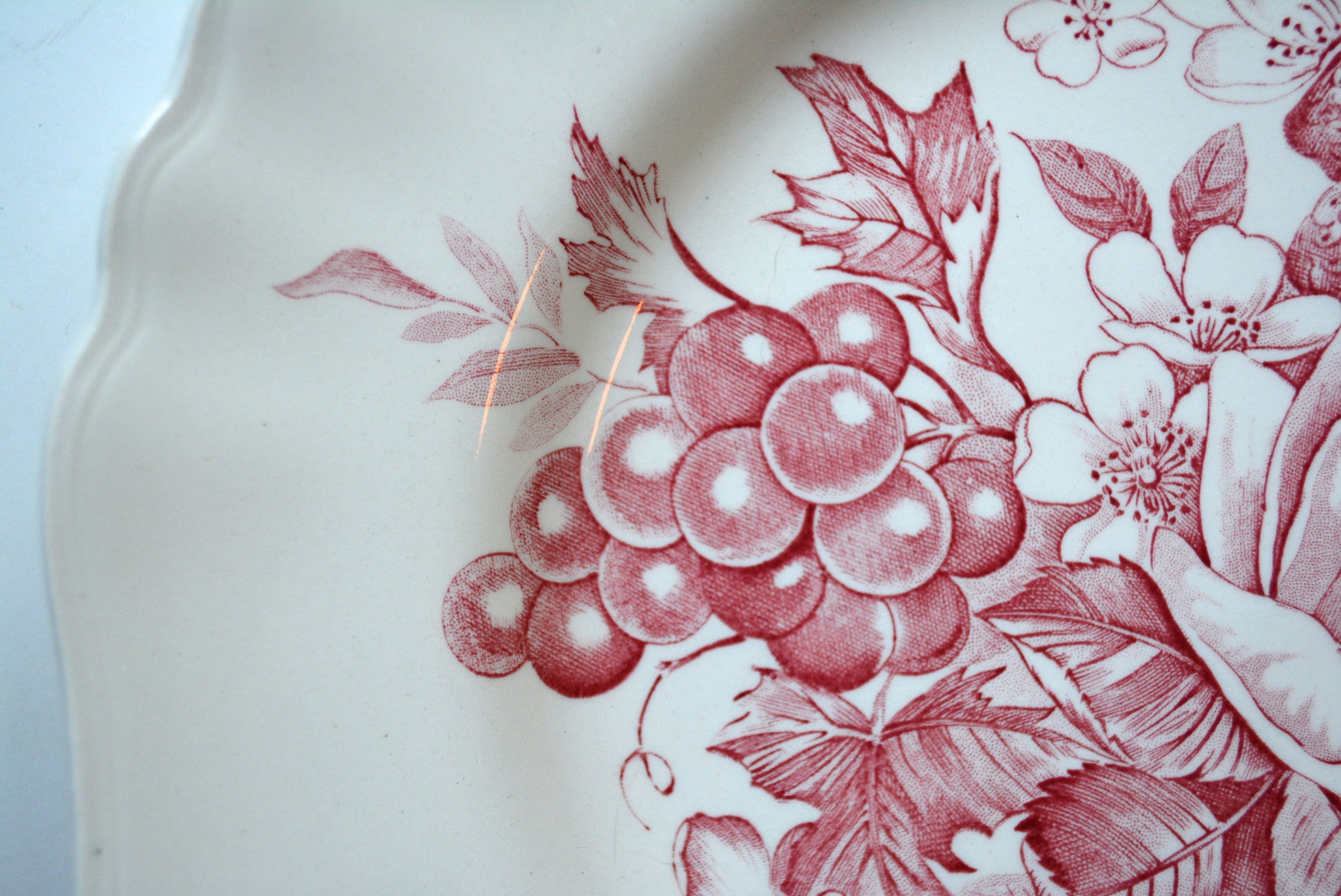 Red Transferware