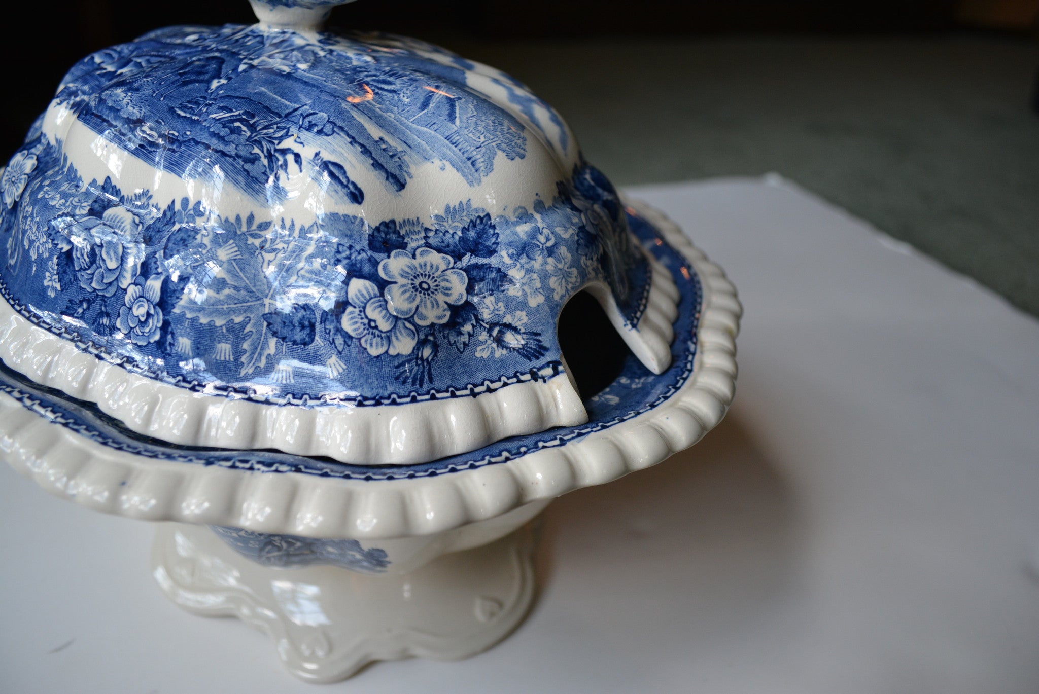 Blue Transferware