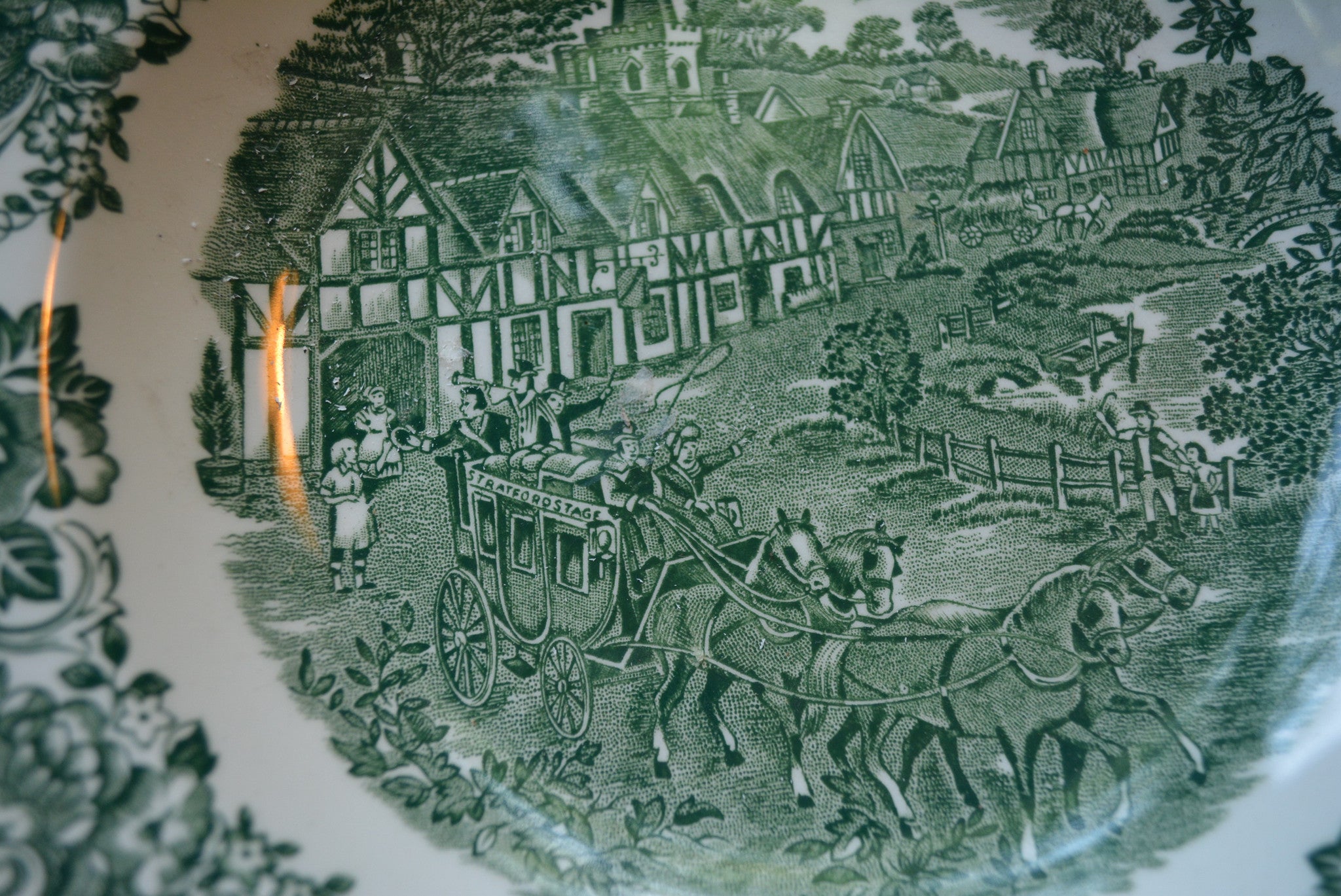 Green Transferware