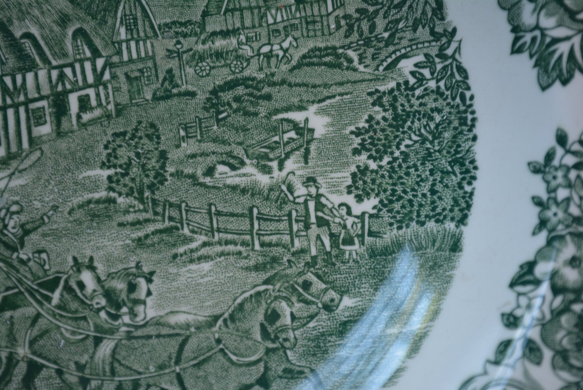 Green Transferware