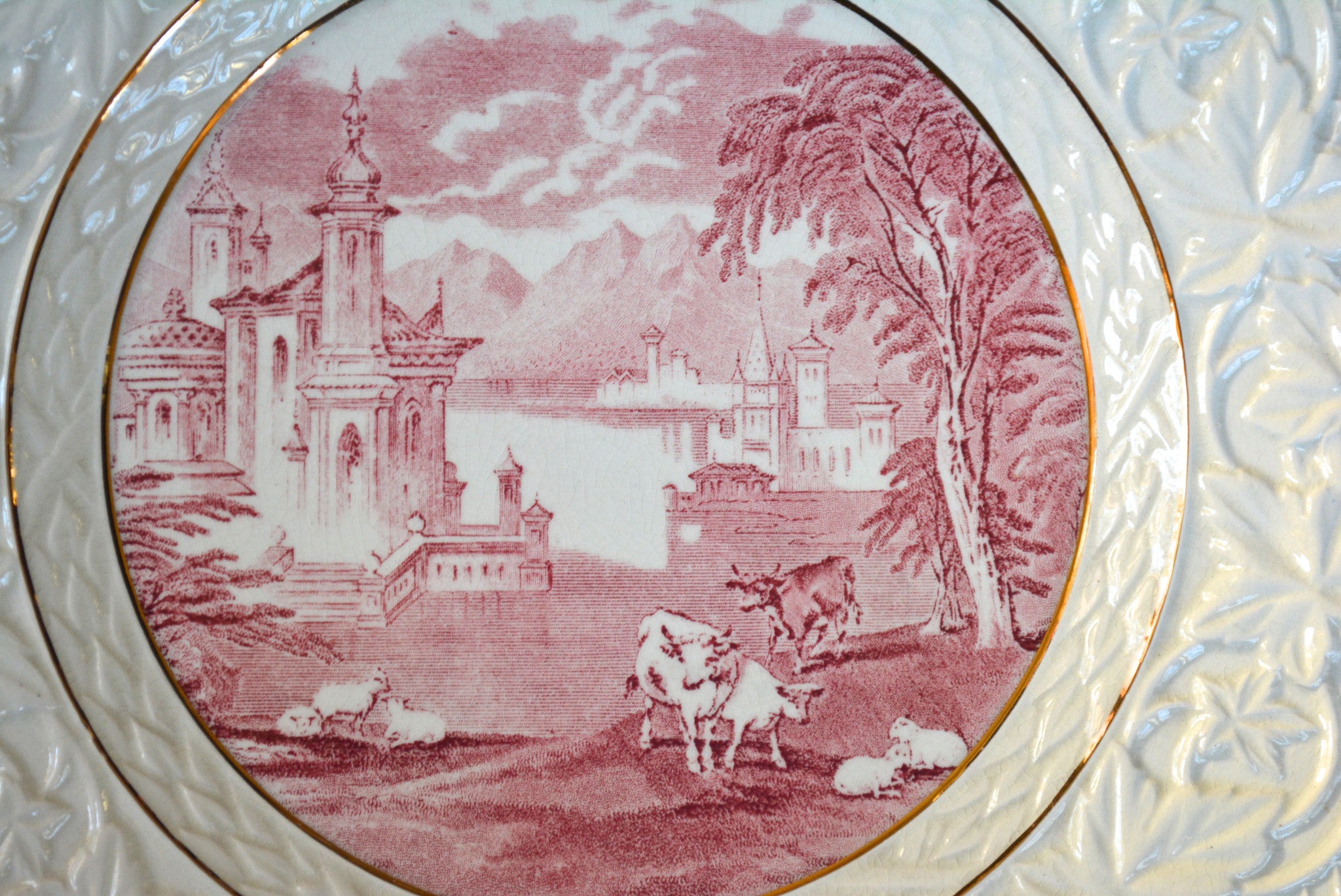 Red Transferware