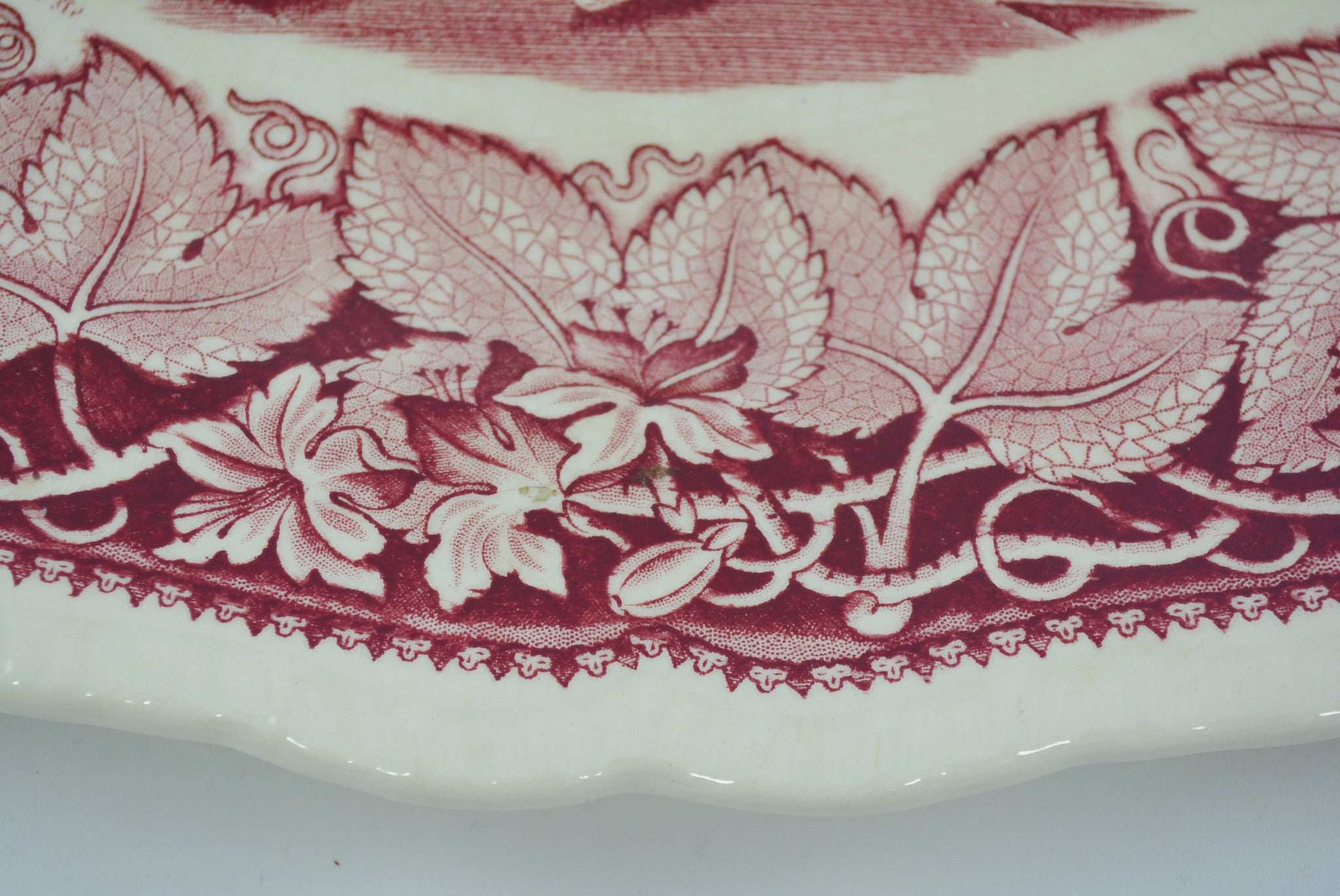 Red Transferware