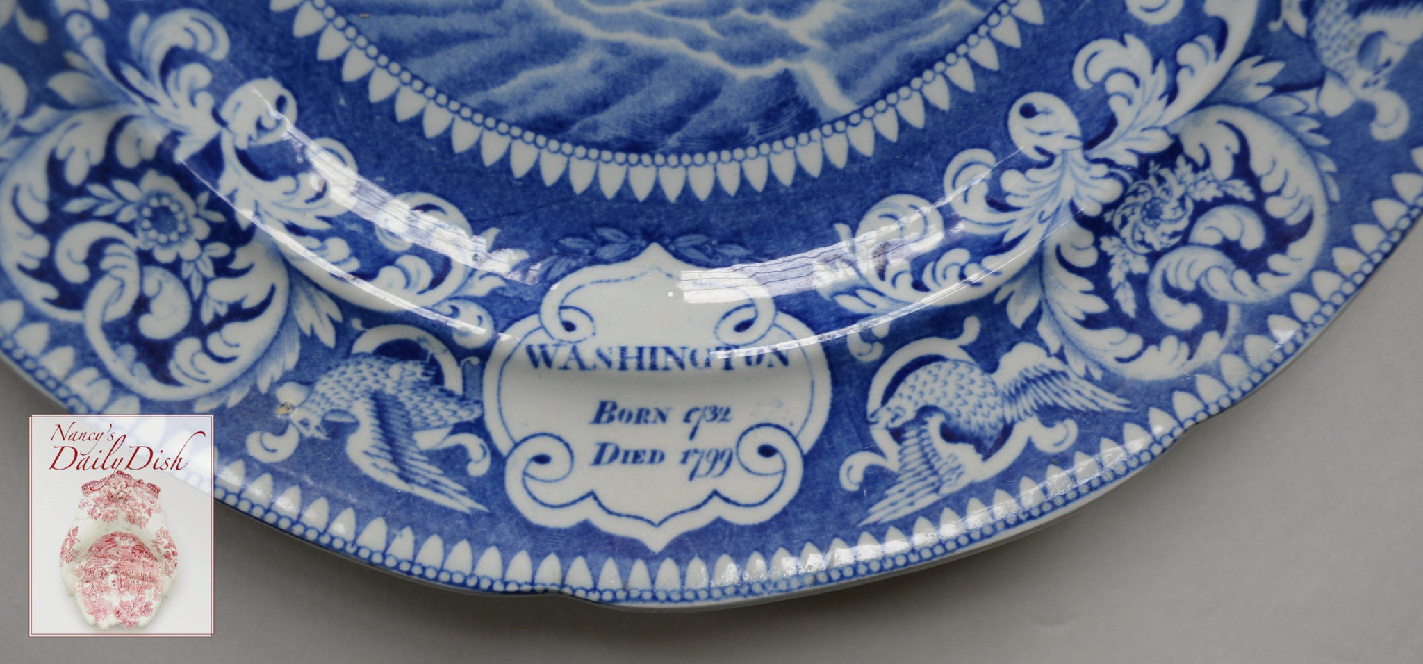 Blue Transferware