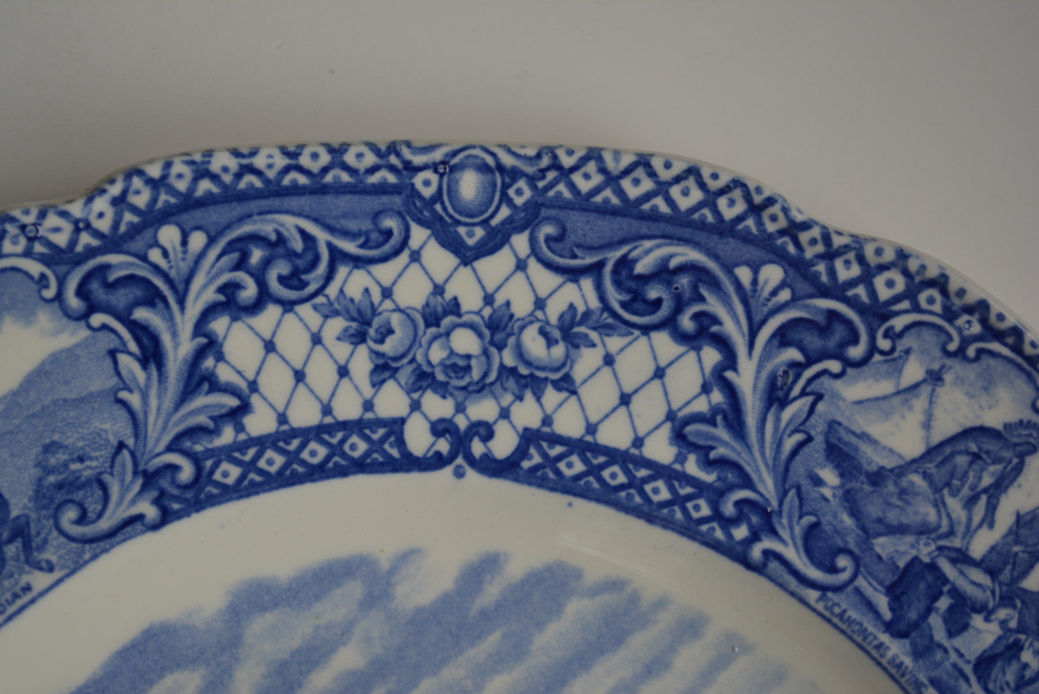 Blue Transferware