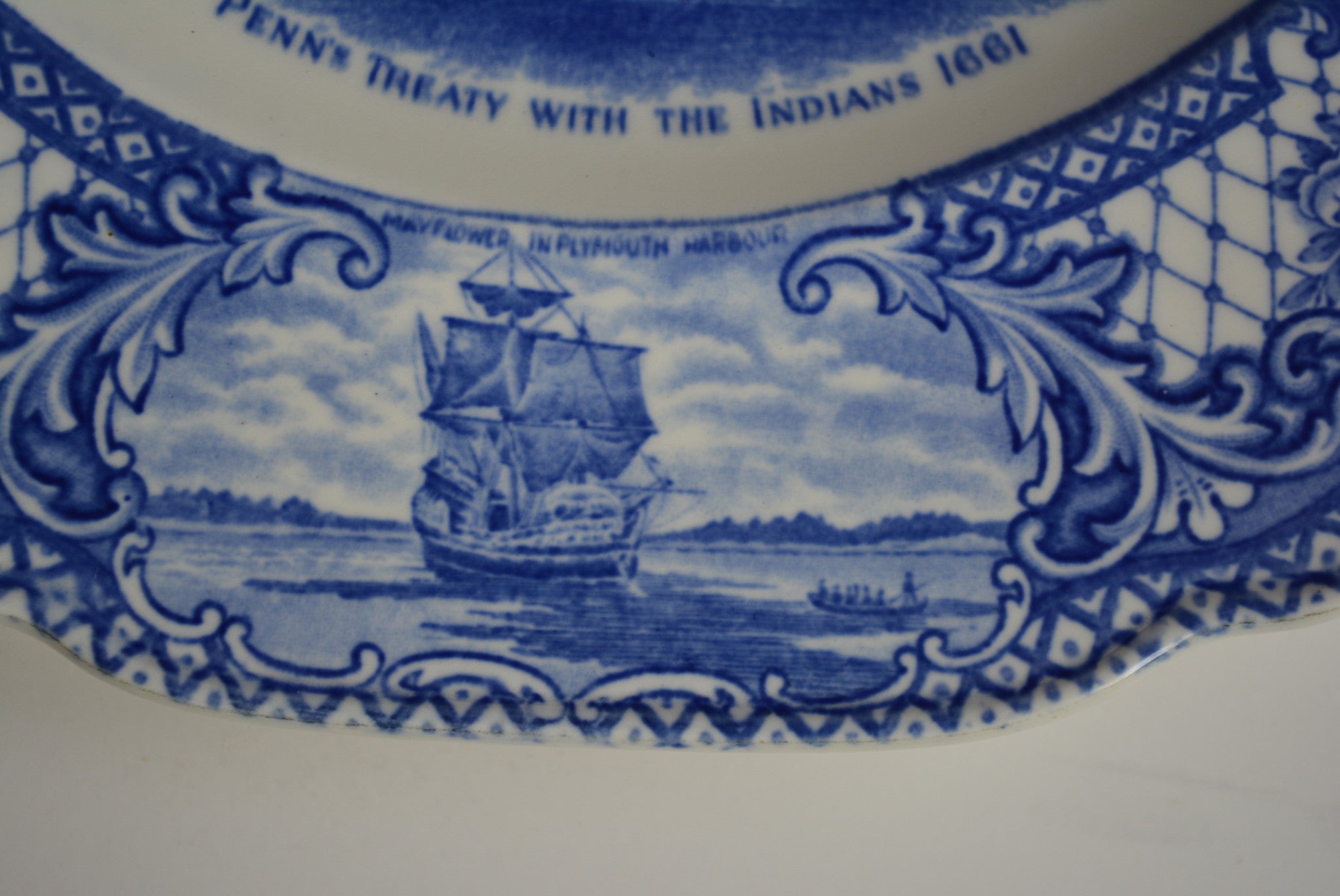 Blue Transferware