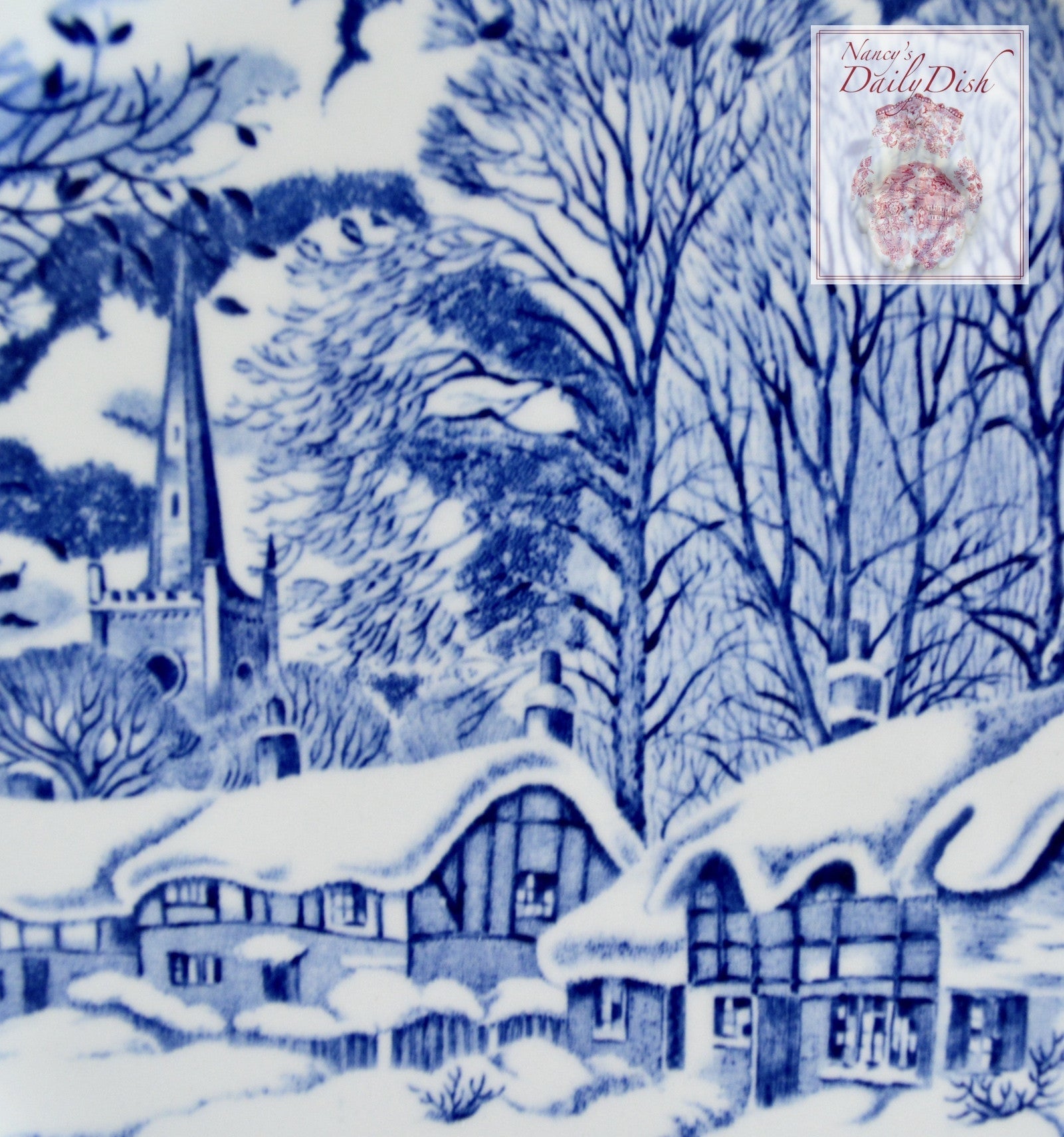 Blue Transferware