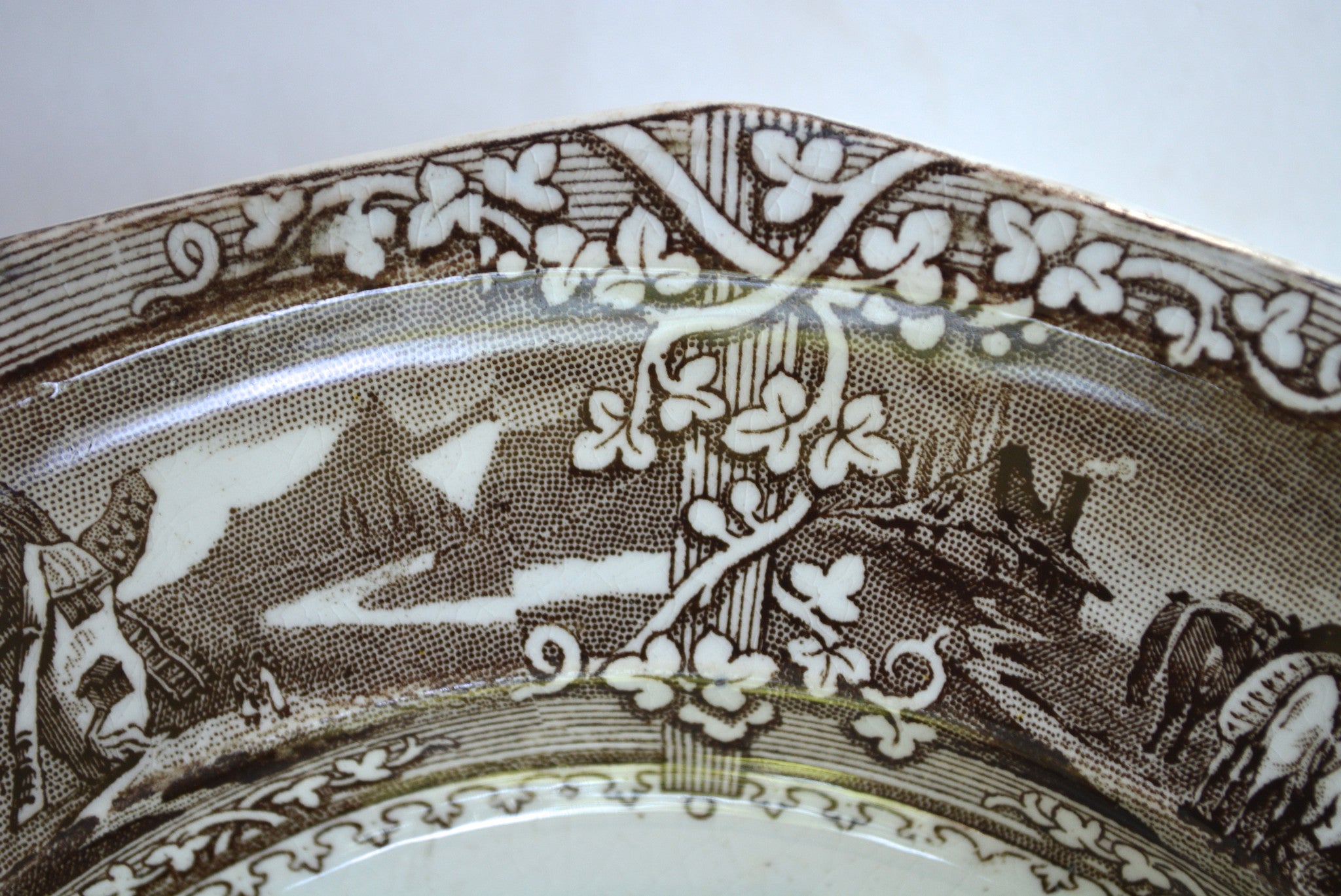 Purple Transferware