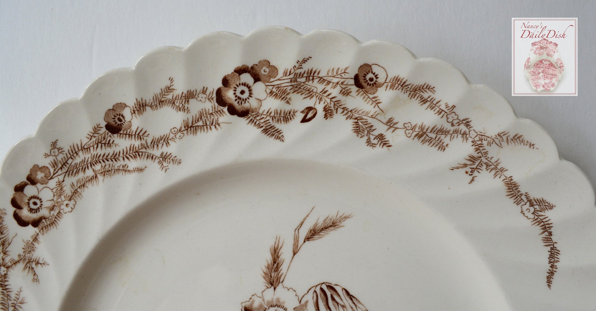 Brown Transferware