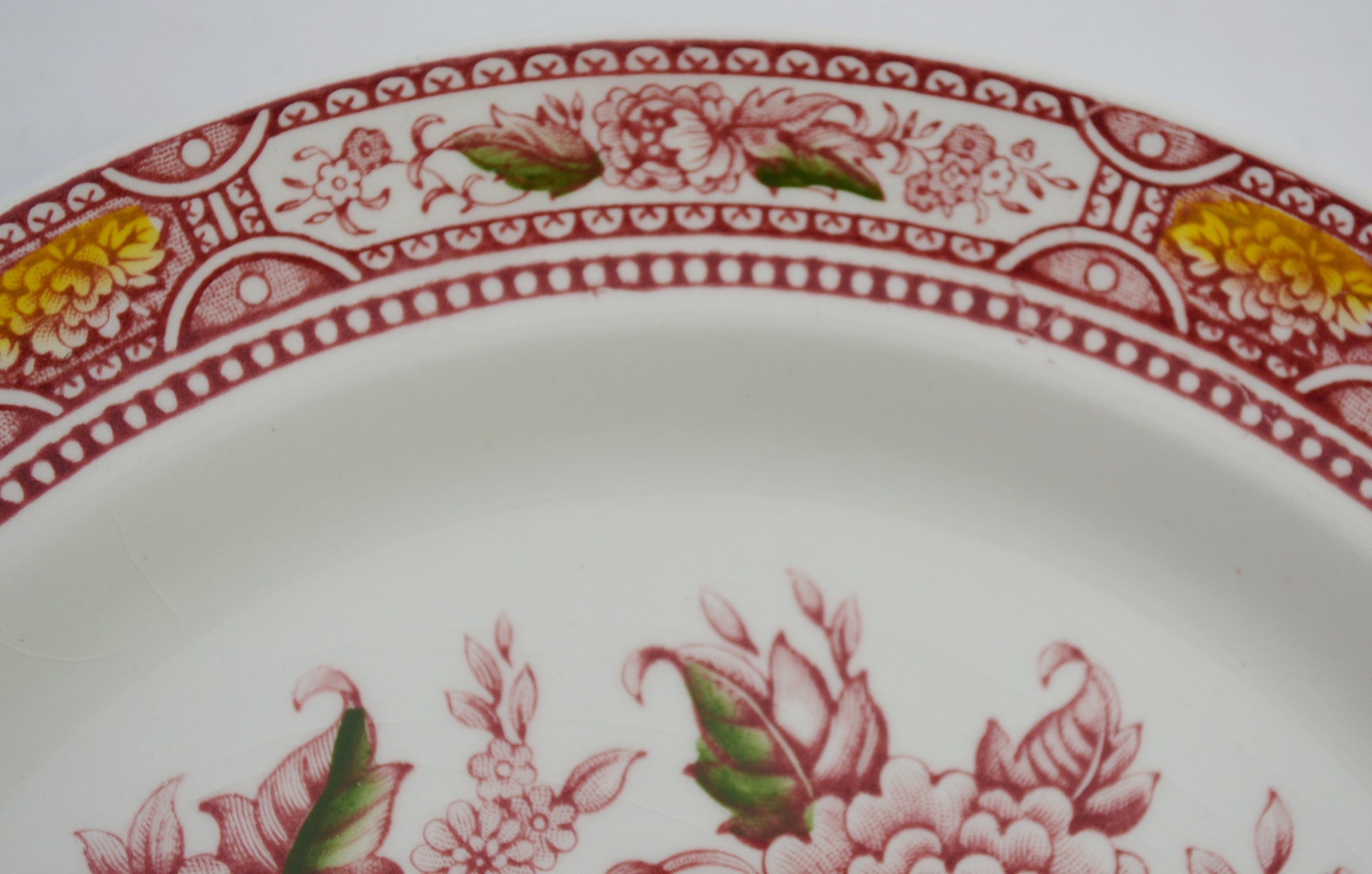Red Transferware