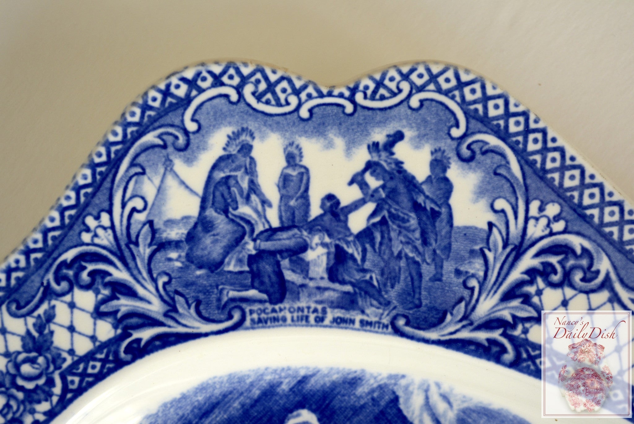 Blue Transferware