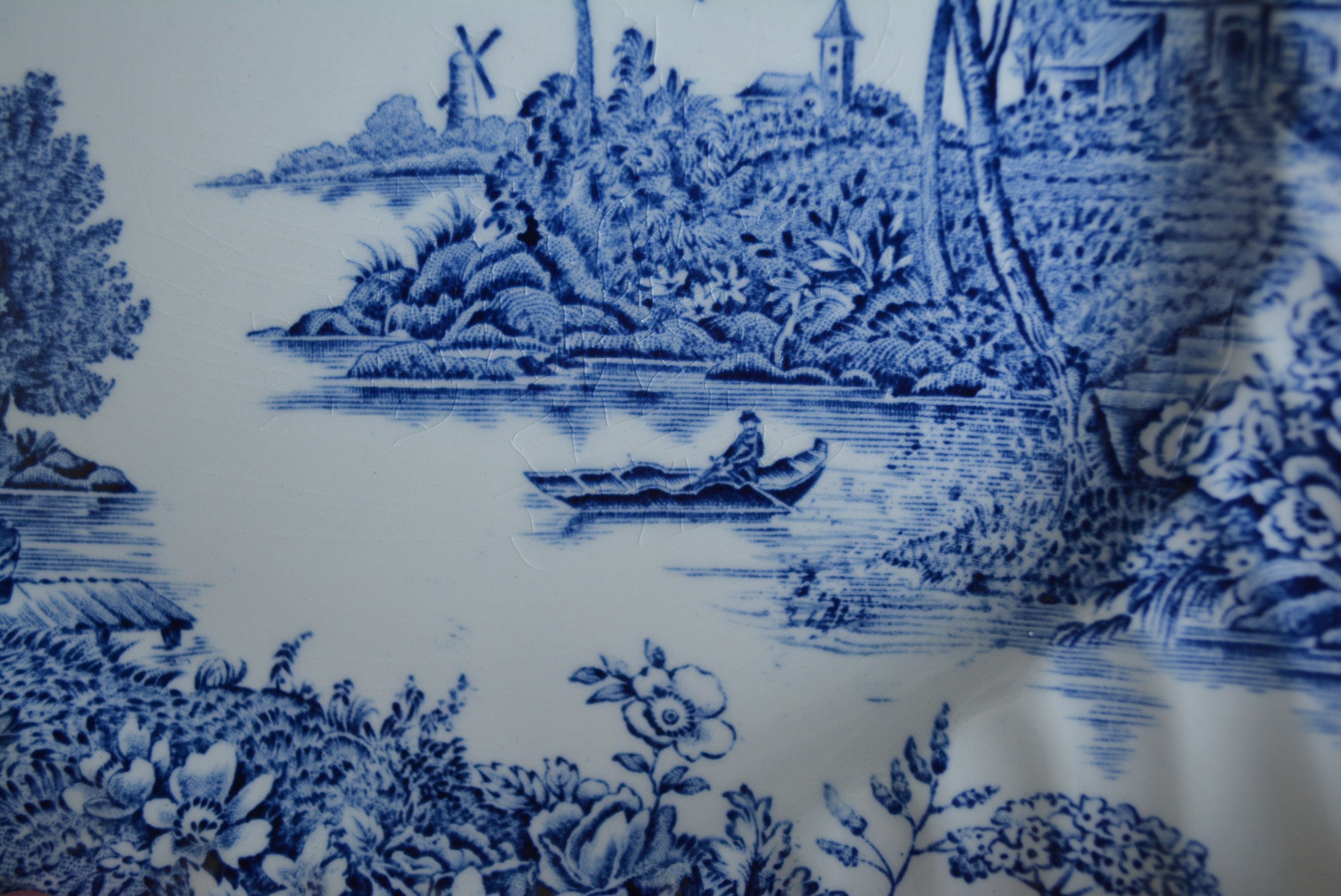 Blue Transferware