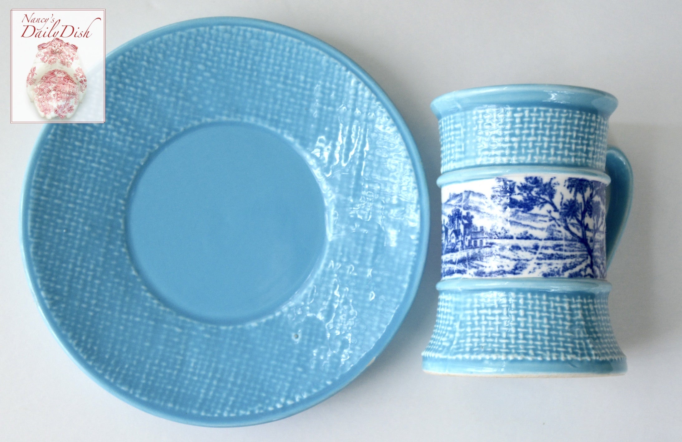 Blue Transferware