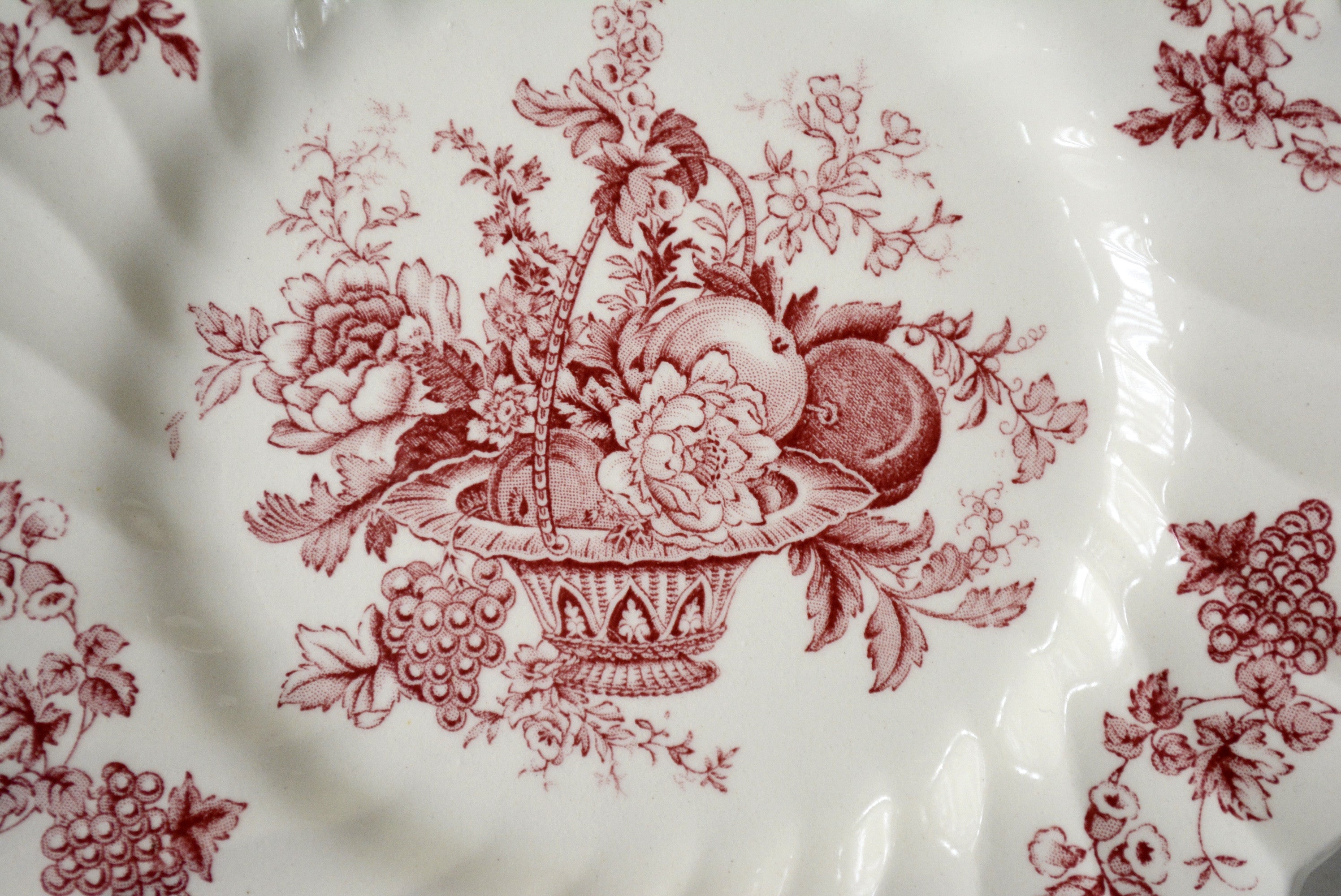 Red Transferware
