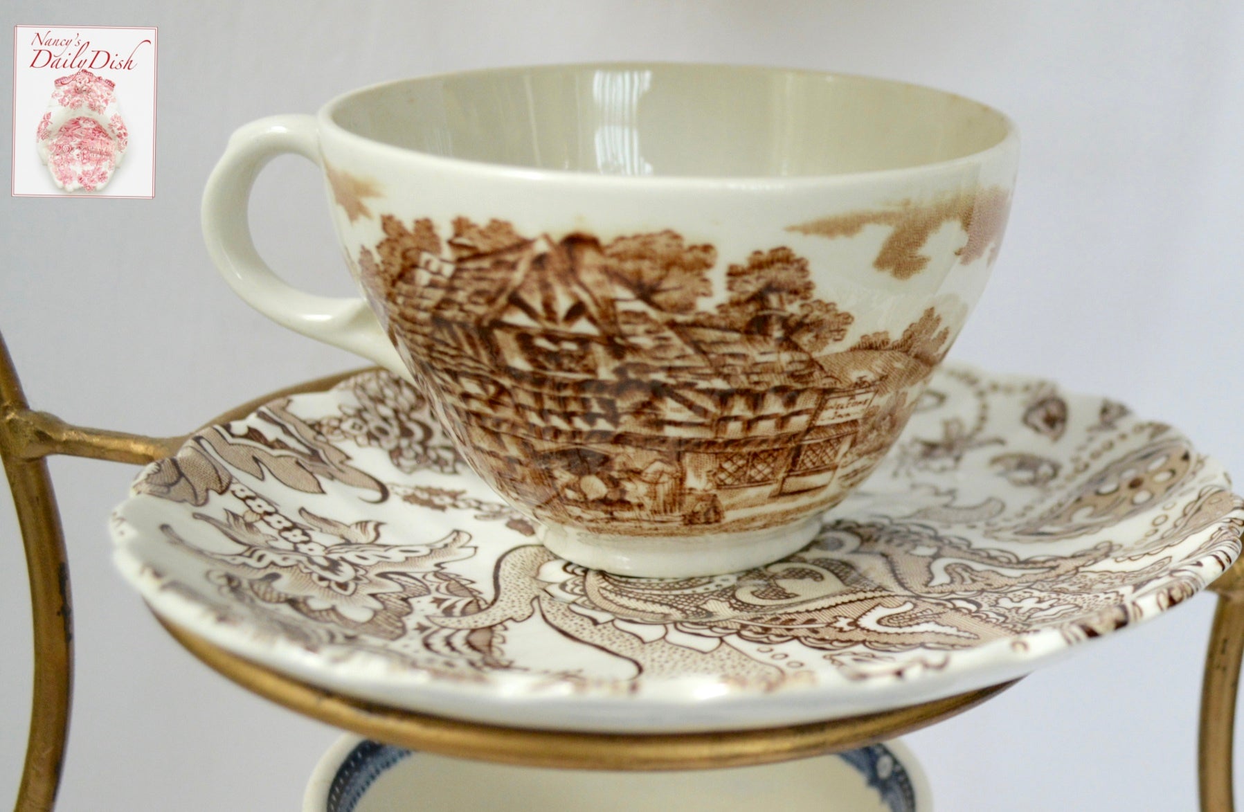 Brown Transferware