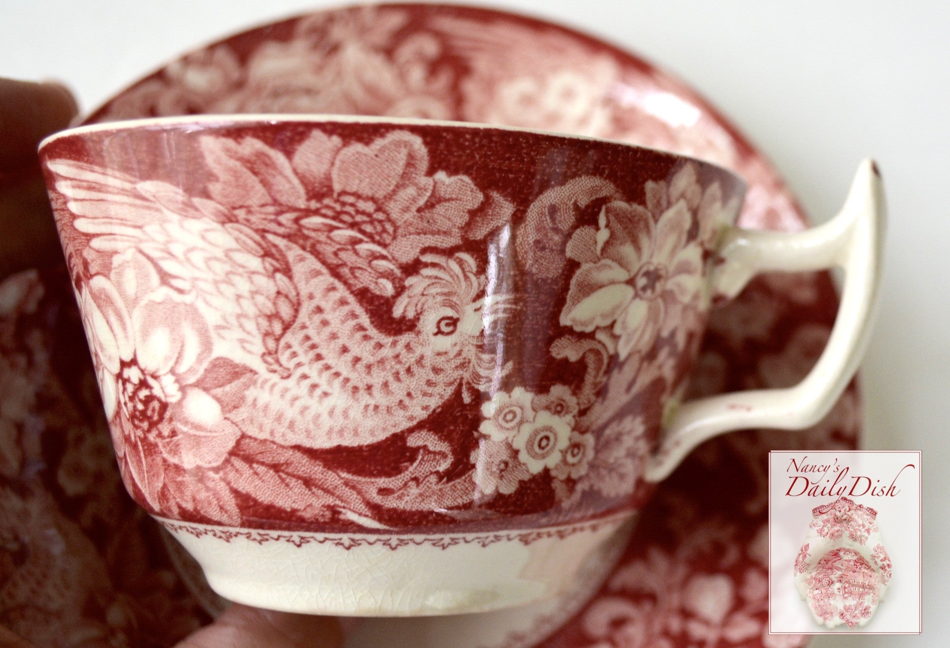 Red Transferware