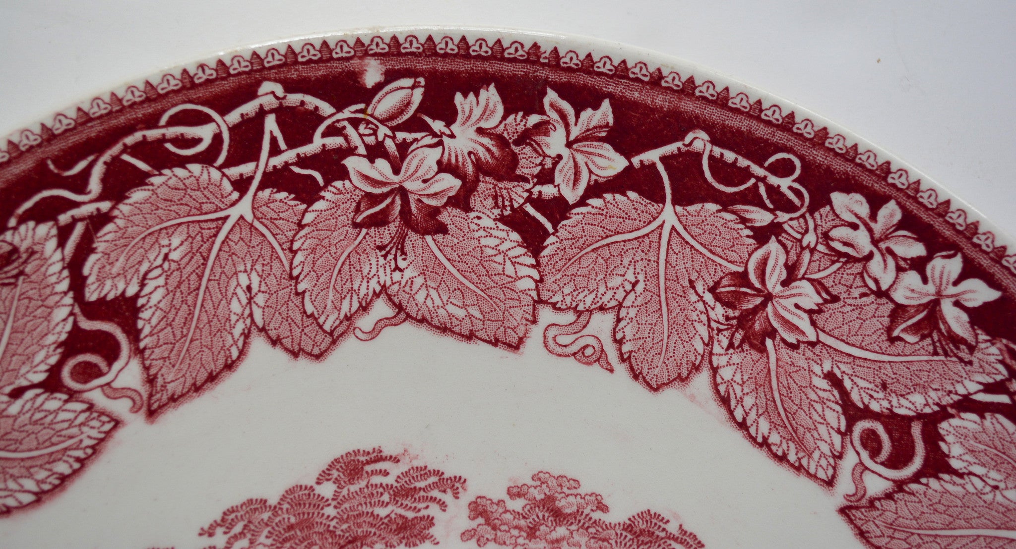 Red Transferware